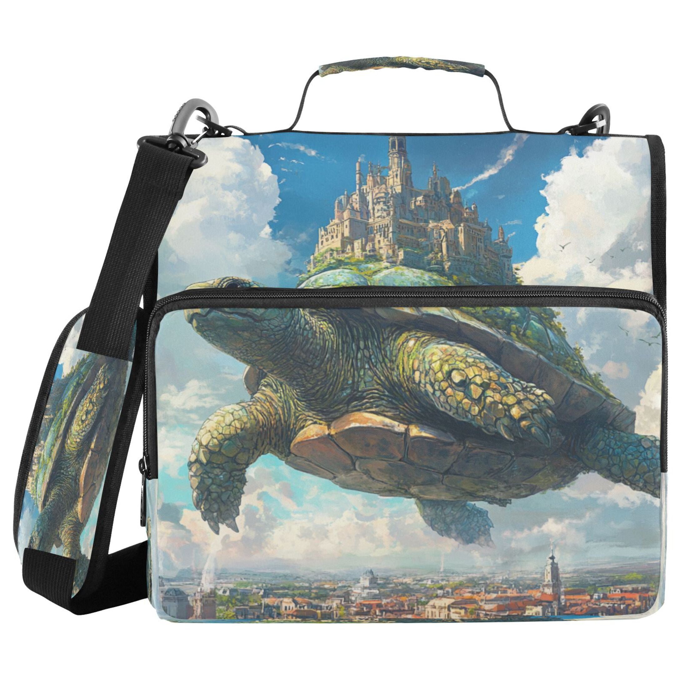 YAZAOO Zipper Binder trapper keeper Documents Organized Design Turtle ...