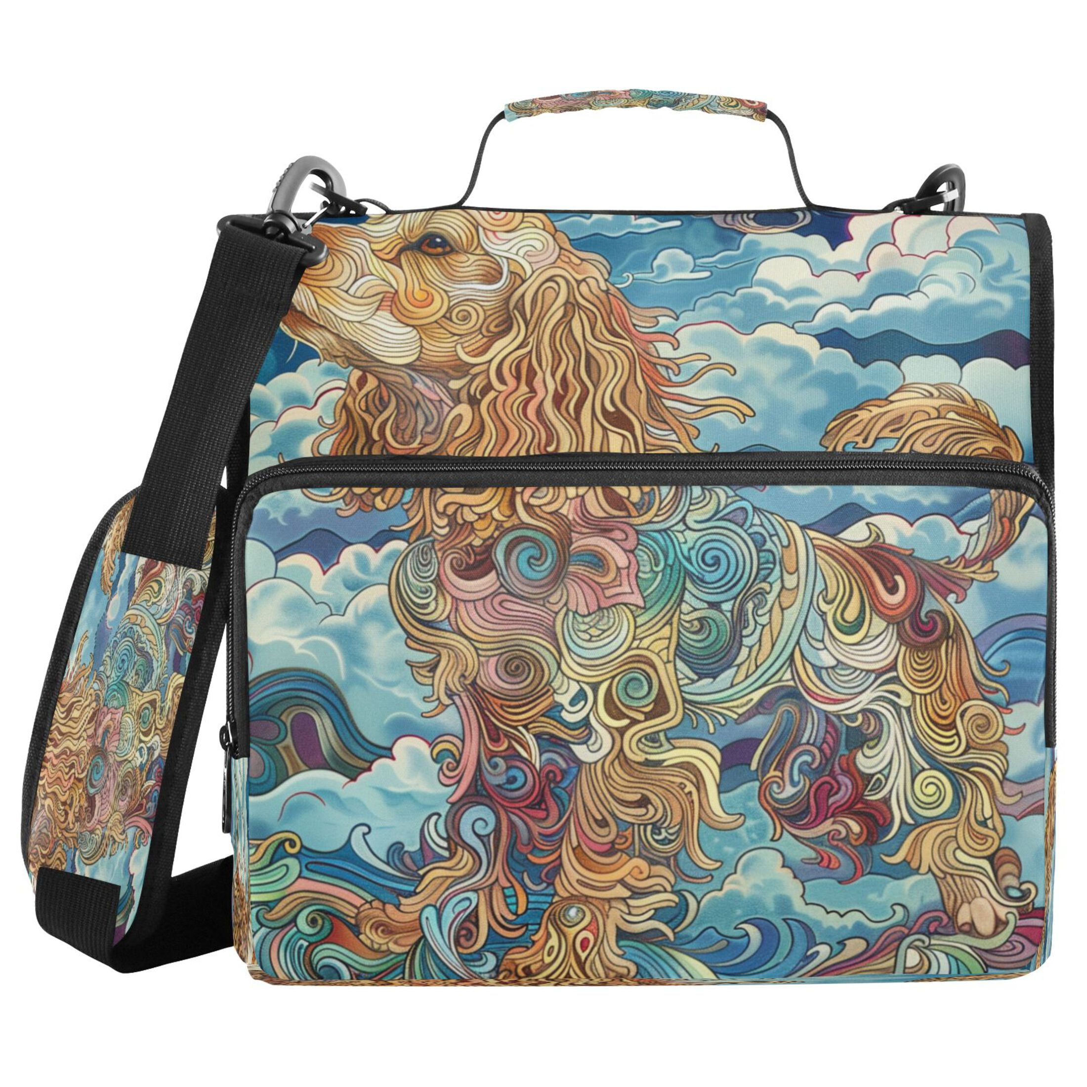 YAZAOO Zipper Binder trapper keeper Documents Organized Design ...