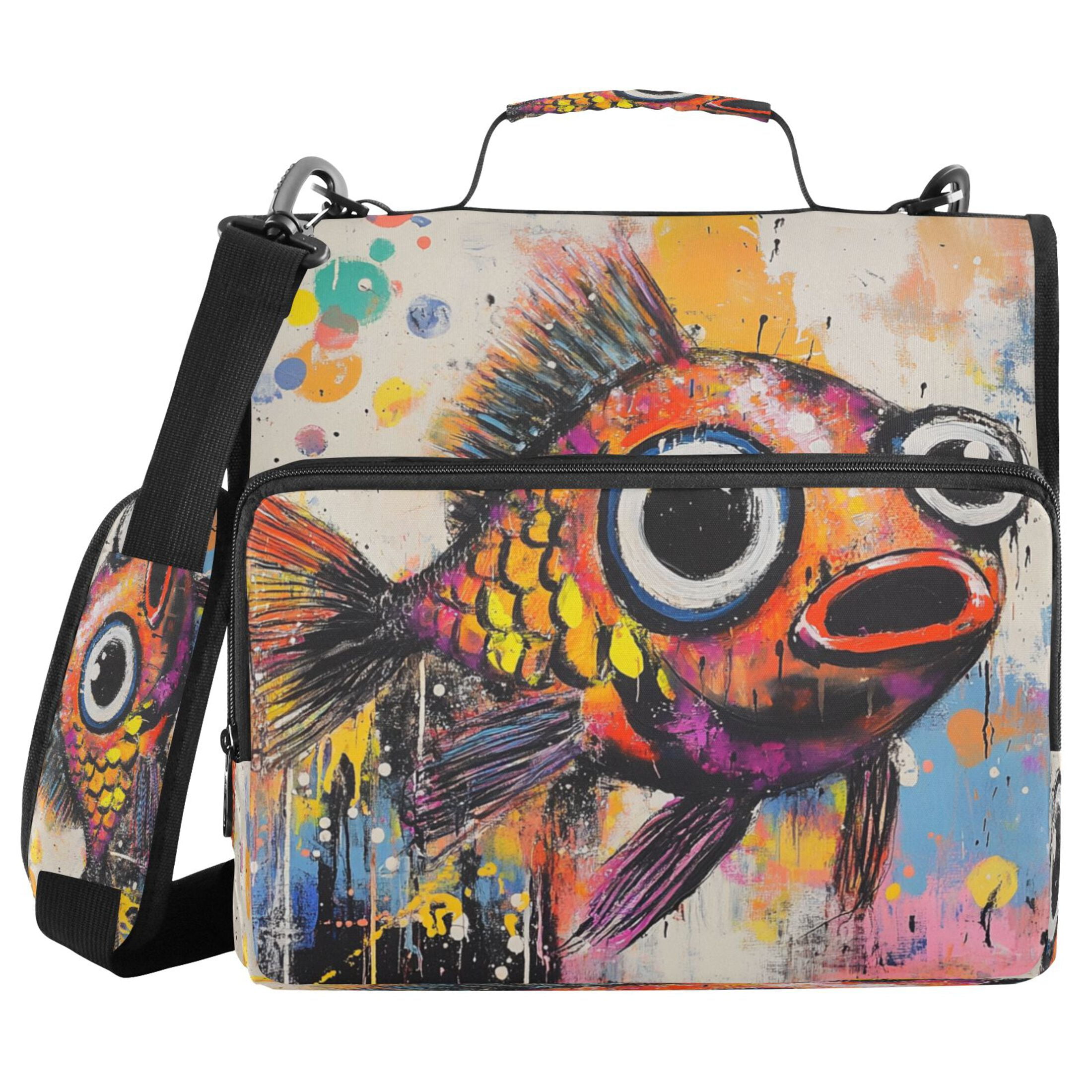 YAZAOO Zipper Binder trapper keeper Documents Organized Design ...