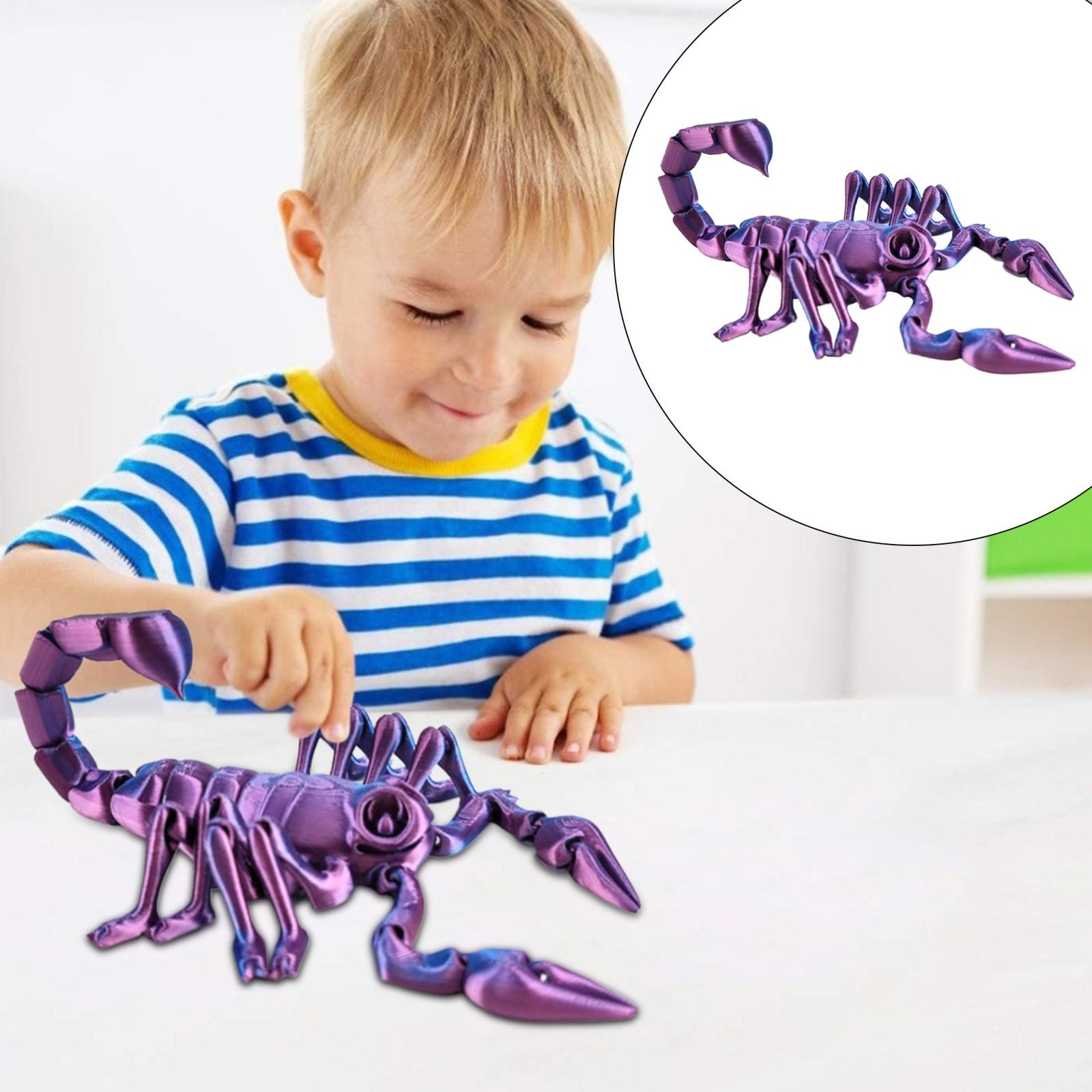 YAZHPA 3D Printed Scorpion,Articulated Models,Flexible Joint Animal ...