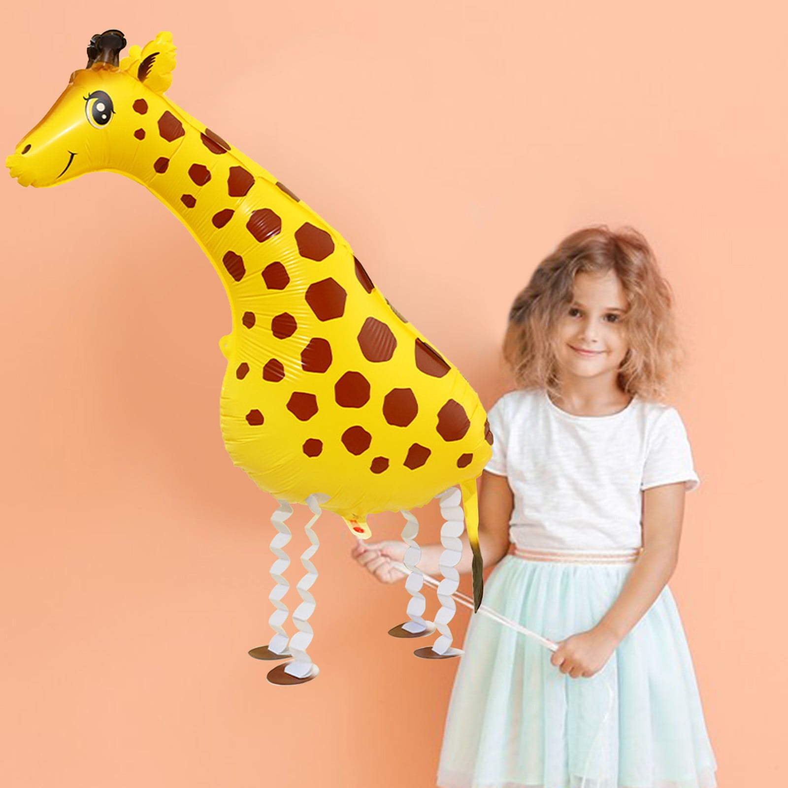 YAZHPA Balloon 1 Piece Walking Animal Balloon Farm Animal Balloon ...