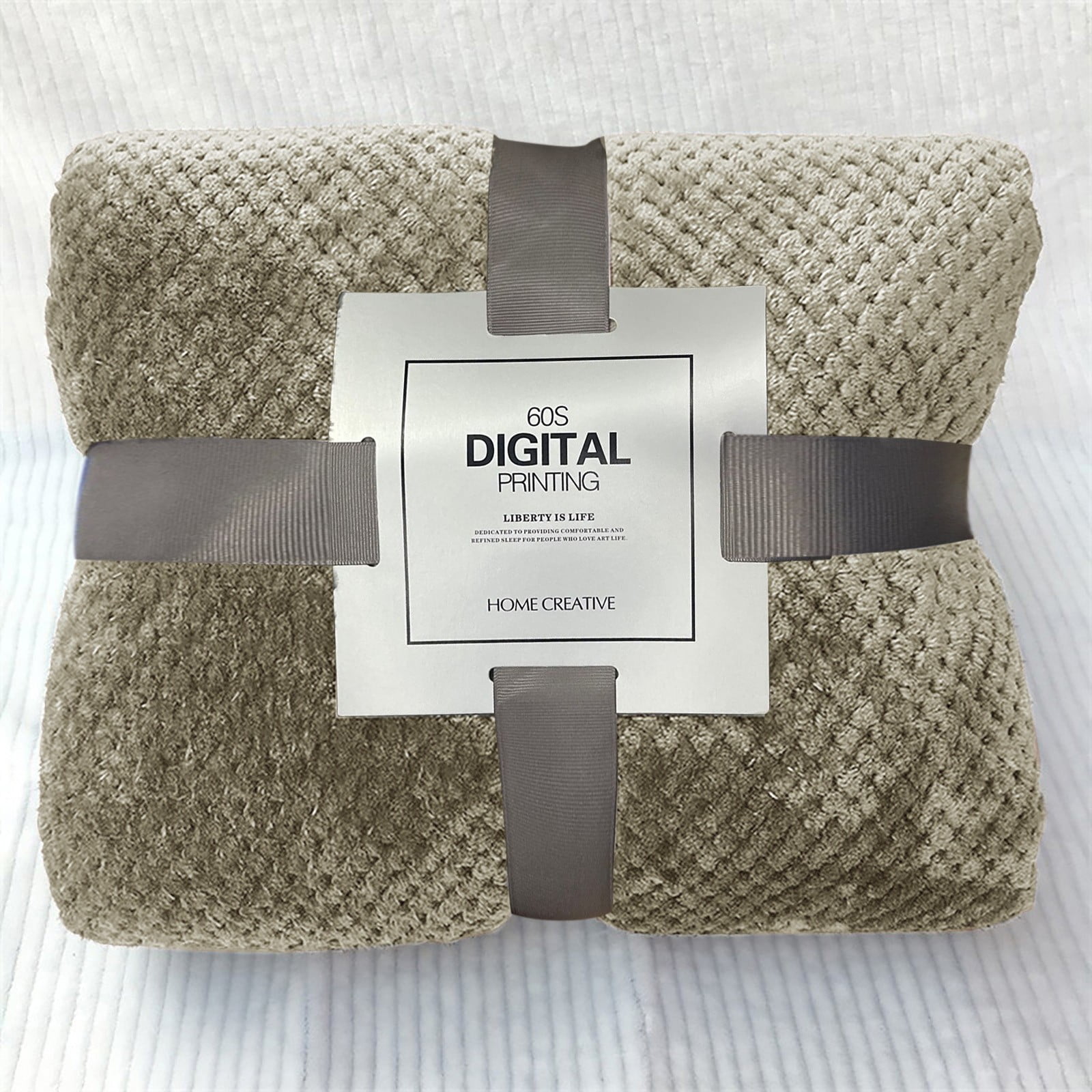 YAZHPA Bare Home Fleece Blanket - Twin/Twin Extra Long Blanket ...