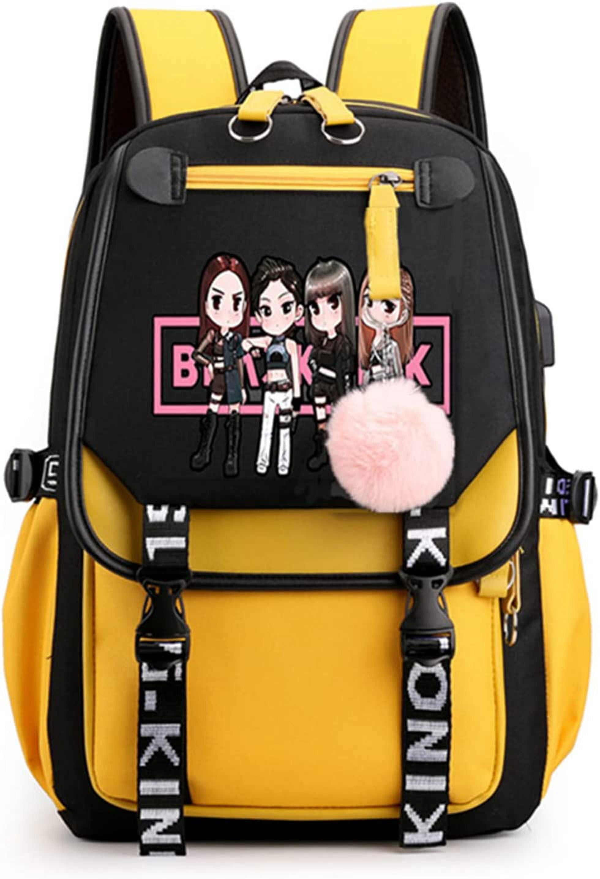 YAZI Backpack Lisa Rose JISOO Jennie Shouler Bag Messenger Bag Fashion ...