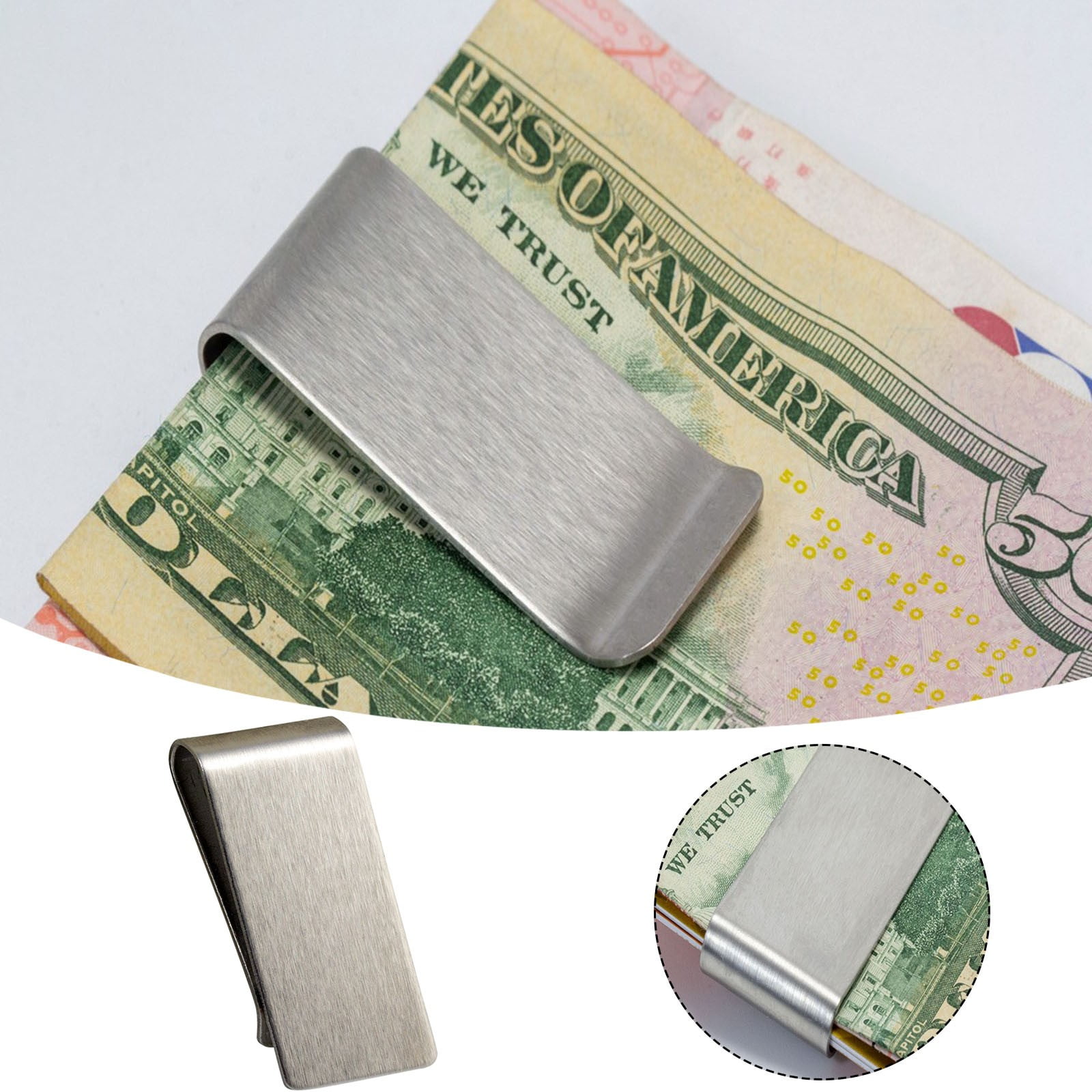 YB Ybin 52X20mm Metal Clip Clip Bookmark Clip Notebook Clip Clip ...