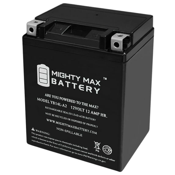 YB14L-A2 12V 12Ah Battery Replacement for Ultramax 12N14-3A - Walmart.com