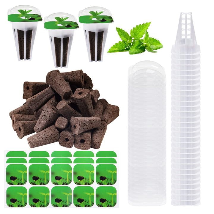 YBB 30 SetUMRT Hydroponic Seed Pods Kit, Square Growth Plant Seed ...