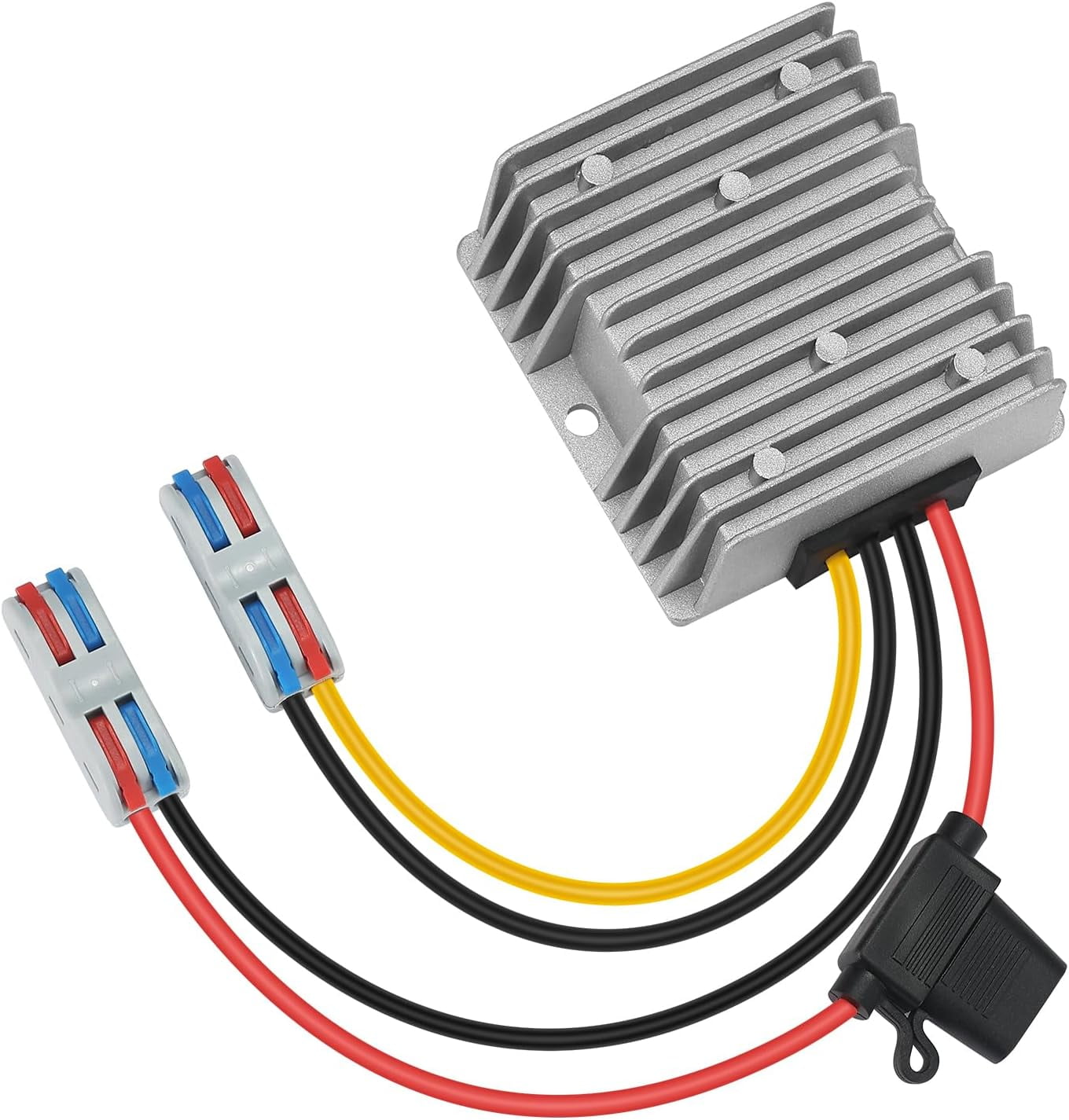 YBBOTT 15A 360W DC DC Converter 10V-22V Step Up to 24V Converter ...