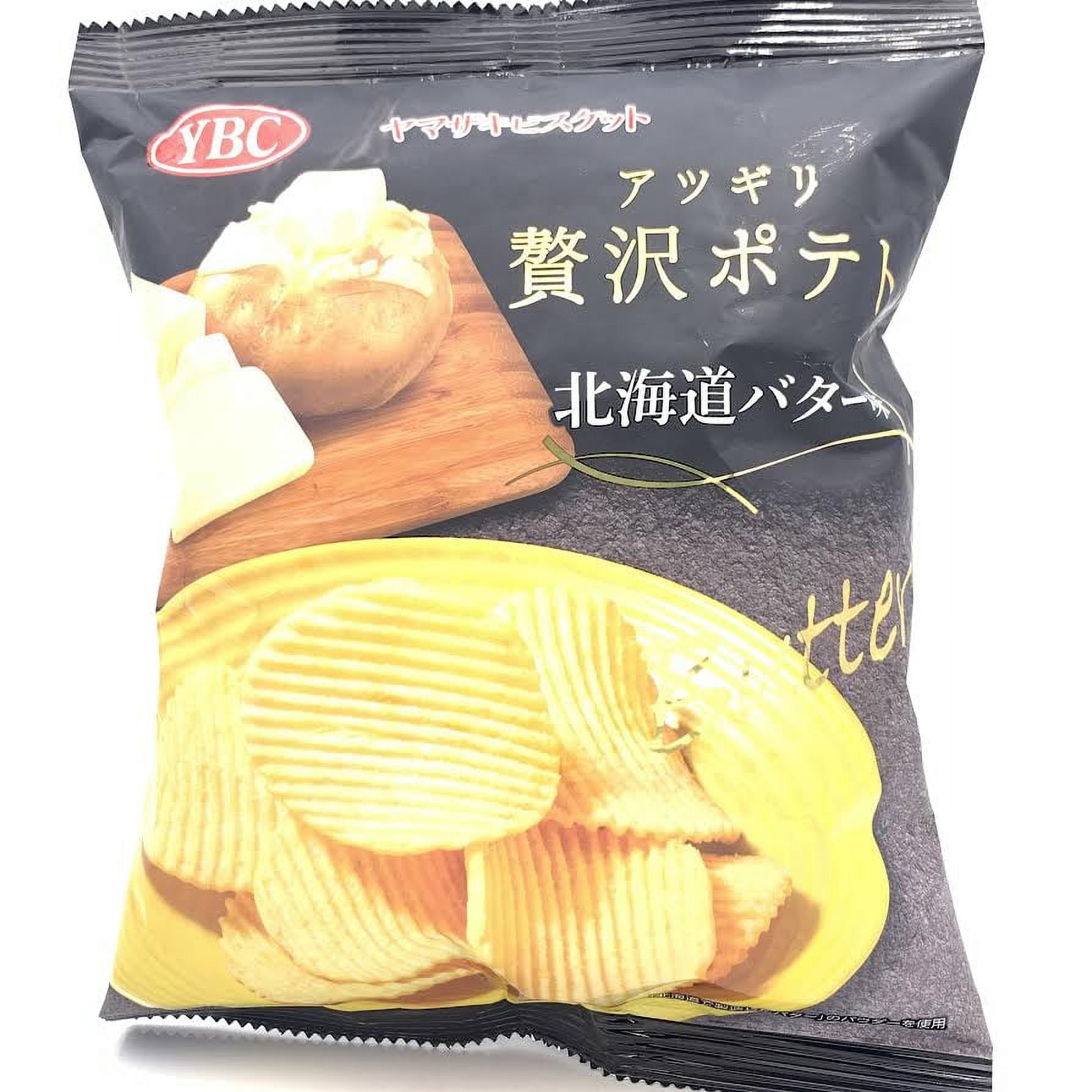 YBC Thick Cut Potato Hokkaido Butter Flavor 50g日本北海道黄油口味薯片 - Walmart.com