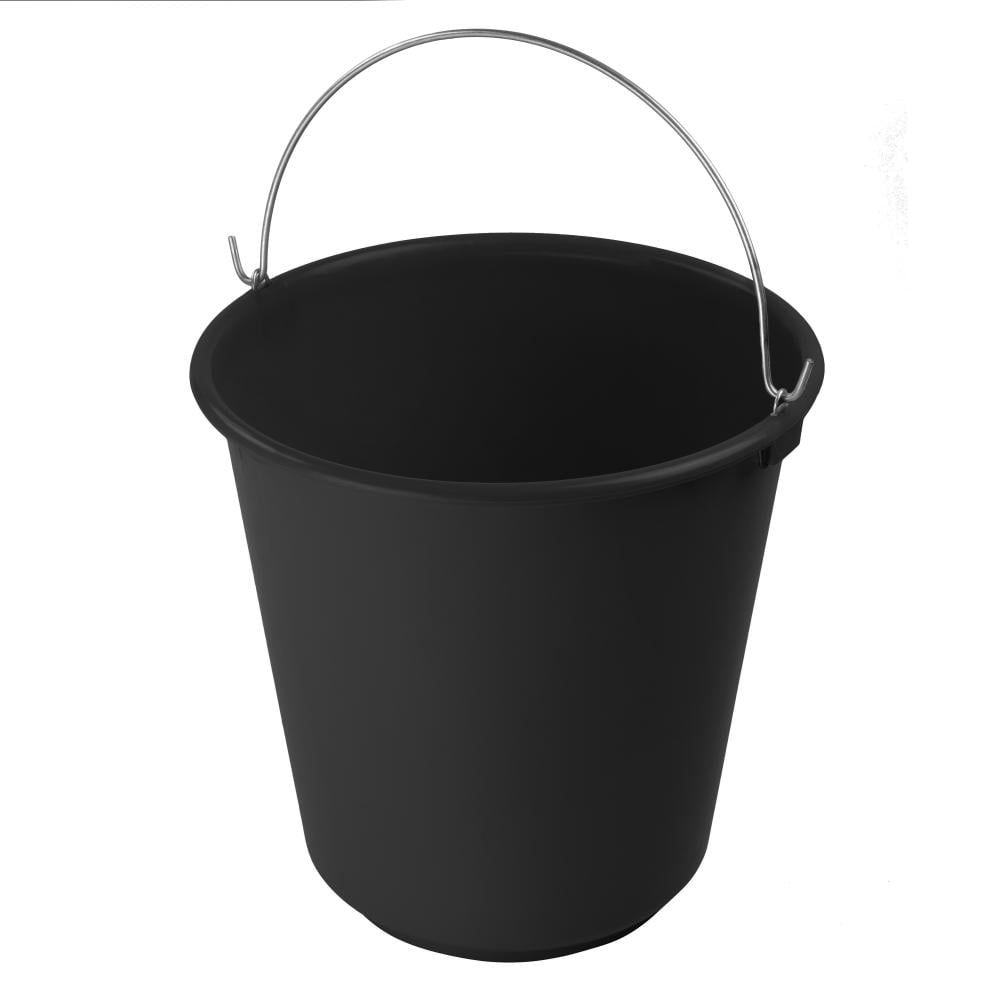 YBM HOME Plastic Pail with Handle 11.5 Quart (2.8 Gallon Bucket), 39 ...
