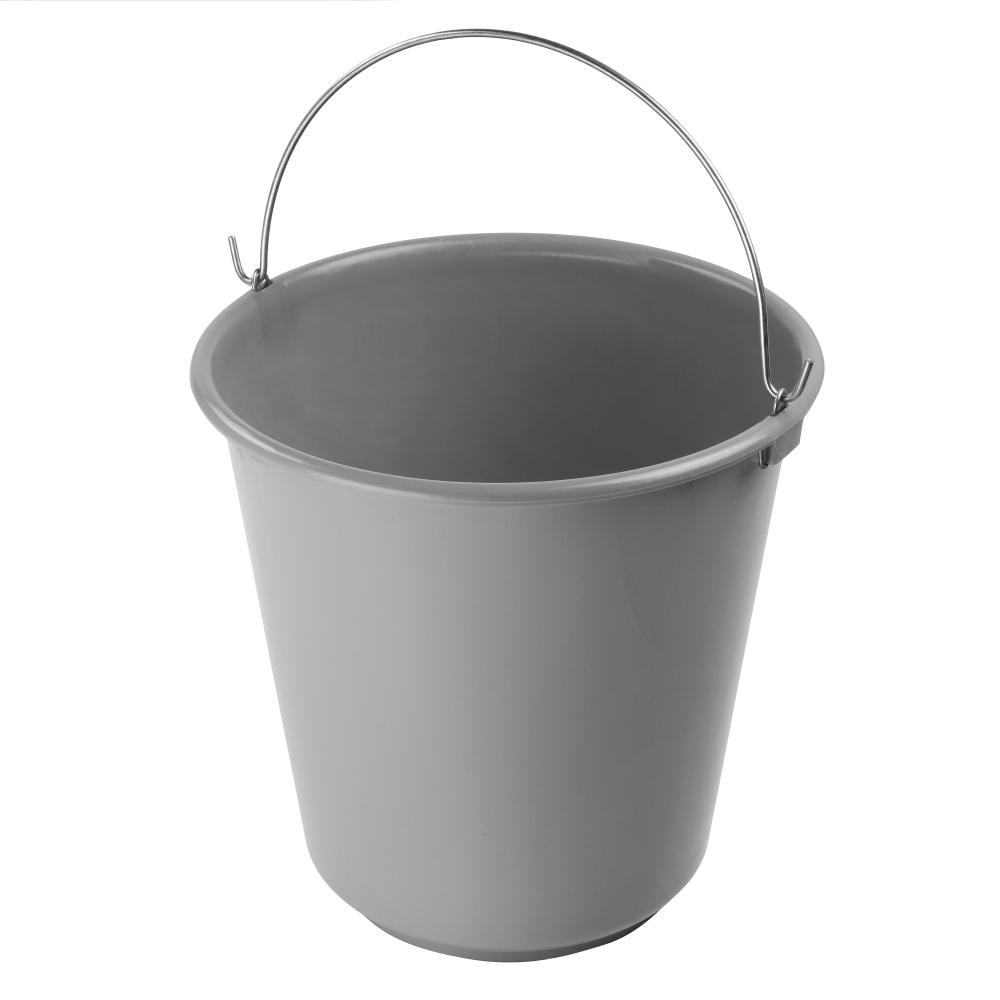 YBM HOME Plastic Pail with Handle 11.5 Quart (2.8 Gallon Bucket), 39 ...