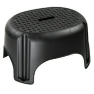 Rubbermaid Durable Plastic Sturdy 1-Step Stool, White - Walmart.com