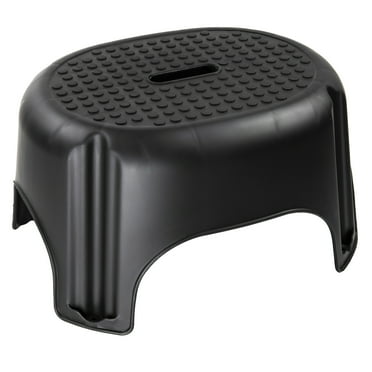 Rubbermaid Durable Plastic Sturdy 1-Step Stool, White - Walmart.com