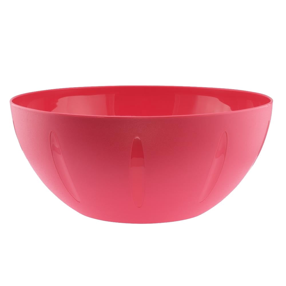 YBM Home 10-inch Plastic Serve Mixing Bowl for Everyday Meals, Ideal ...