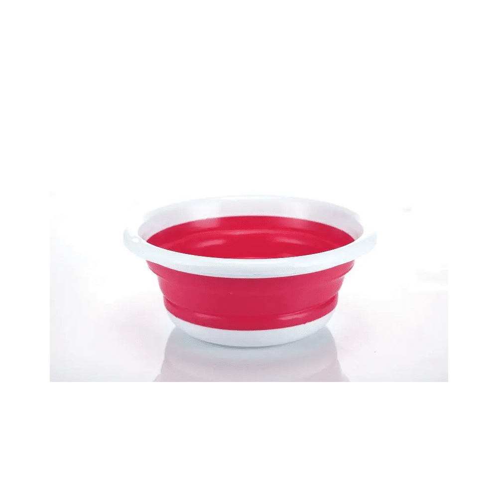 YBM Home 5.5 Quart Plastic Round Wash Basin Tub Dishpan for Washing ...