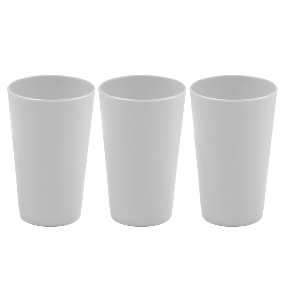 YBM Home Break-Resistant Plastic Cups 10oz, Medium Drinking Cups for ...
