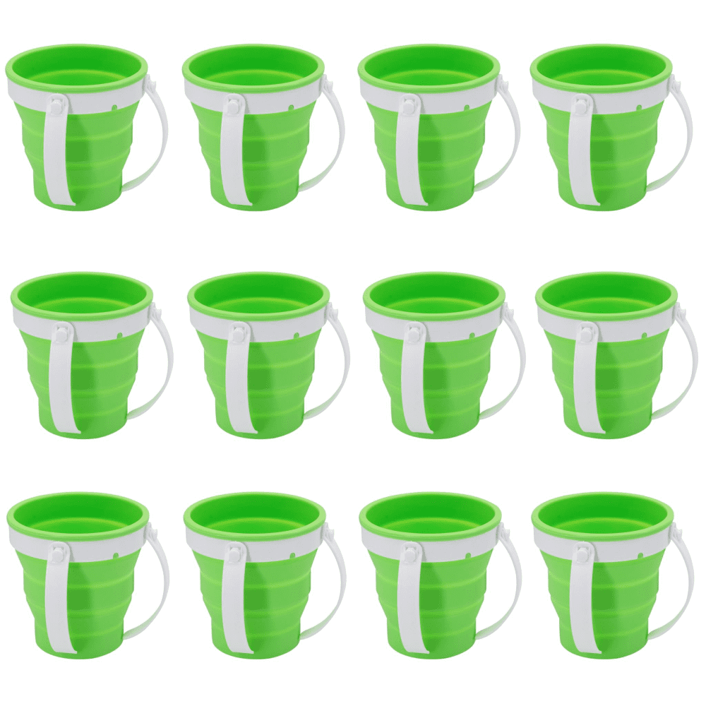 YBM Home Collapsible Plastic Wash Cup, Multi-Purpose Plastic Saving ...