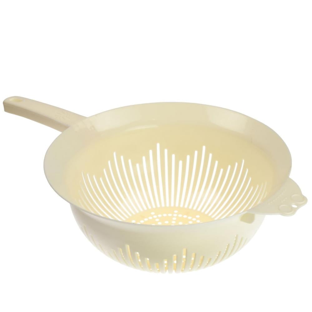 YBM Home Deep Plastic Colander for Washing and Draining Pasta, 9.75 ...