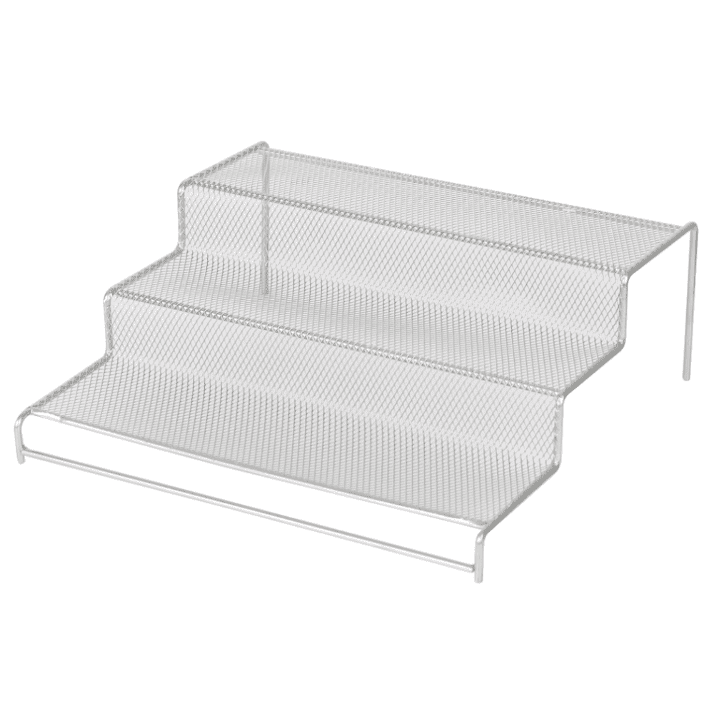 YBM Home Kitchen Mesh 3 Tier Spice Rack Step Shelf Organizer ...