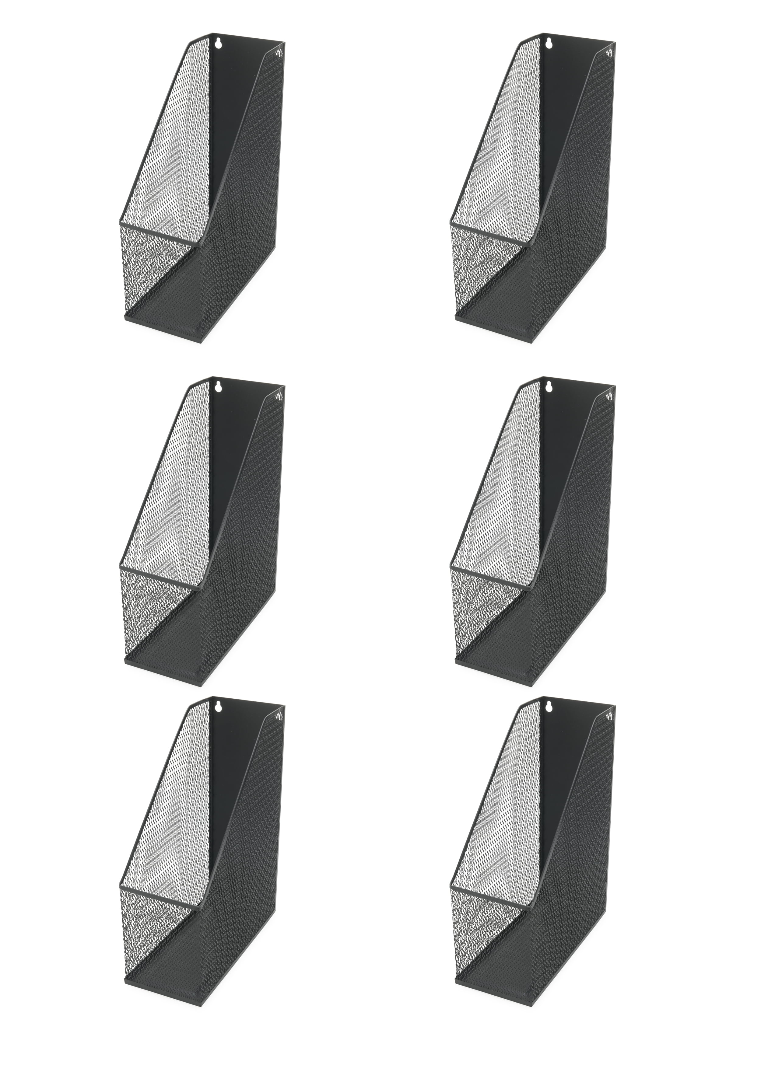 YBM Home Metal Wall Mount Magazine Rack File Holder for Home and Office ...