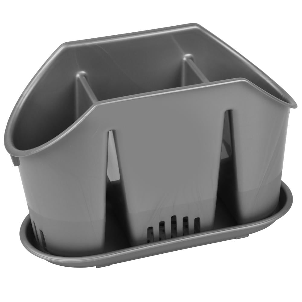 YBM Home Multipurpose Cutlery Utensil Drying Rack and Storage Holder ...