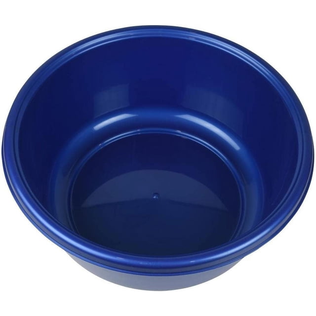 YBM Home Round Dish Wash Basin Dishpan for Washing Dishes, Plastic ...