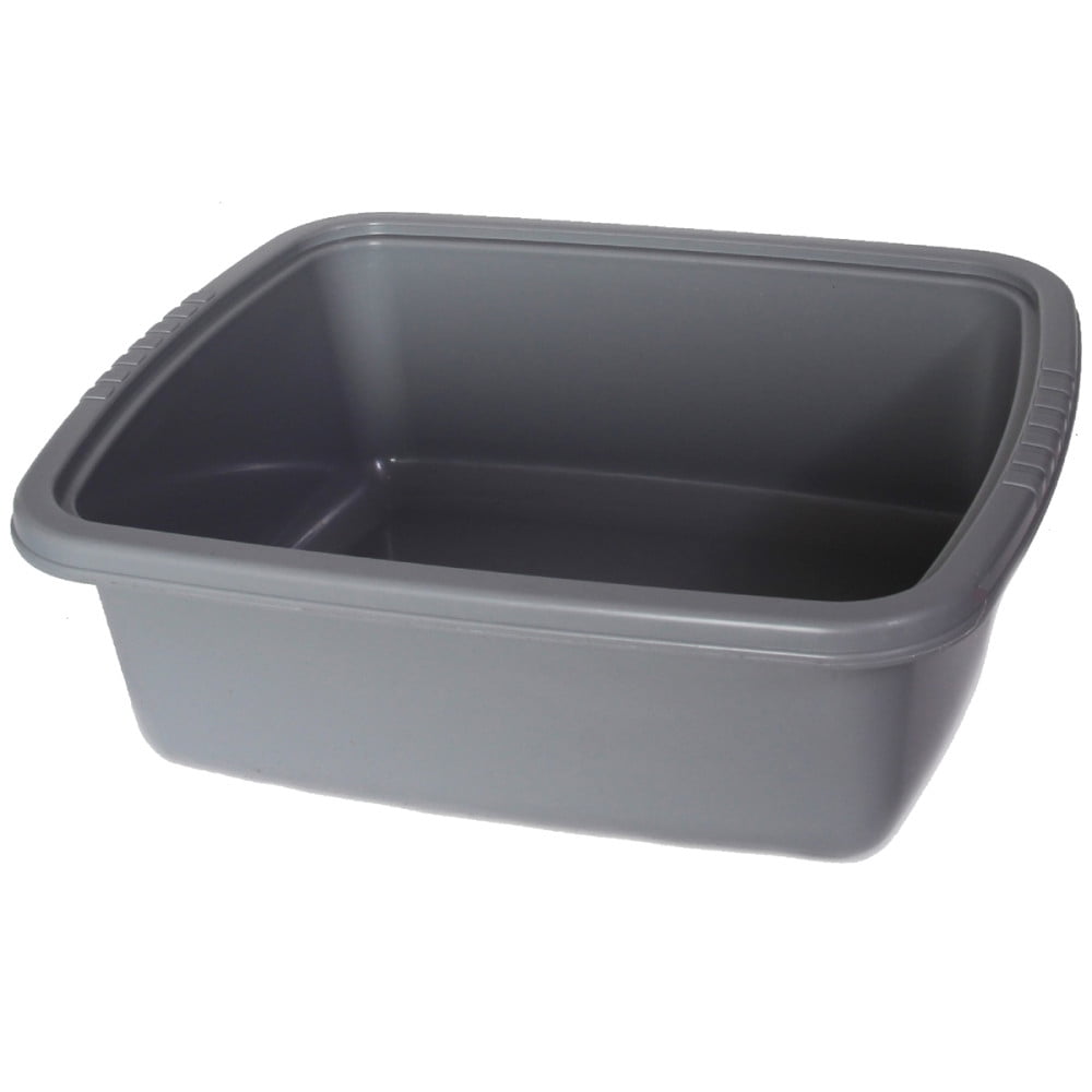 YBM Home Kitchen Sink Dish Pan, Solid Plastic Washing Basin - Walmart.com