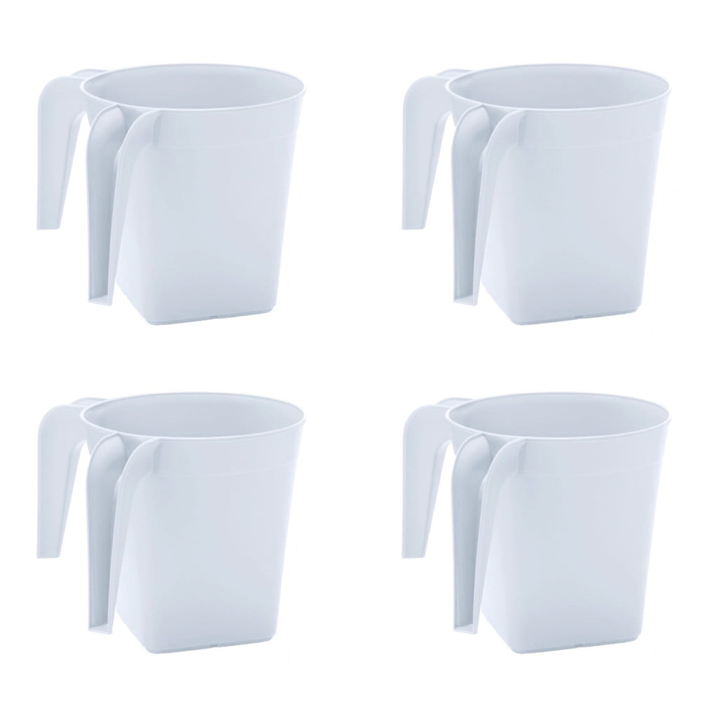 YBM Home Square Plastic Wash Cup, Long-Lasting, for Ritual Hand Washing ...