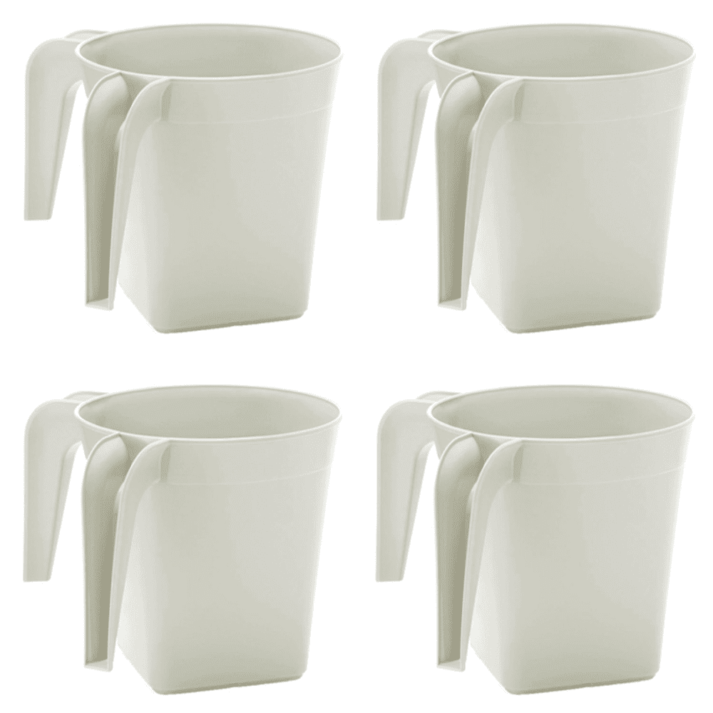 YBM Home Square Plastic Wash Cup, long-lasting, for Ritual hand washing ...