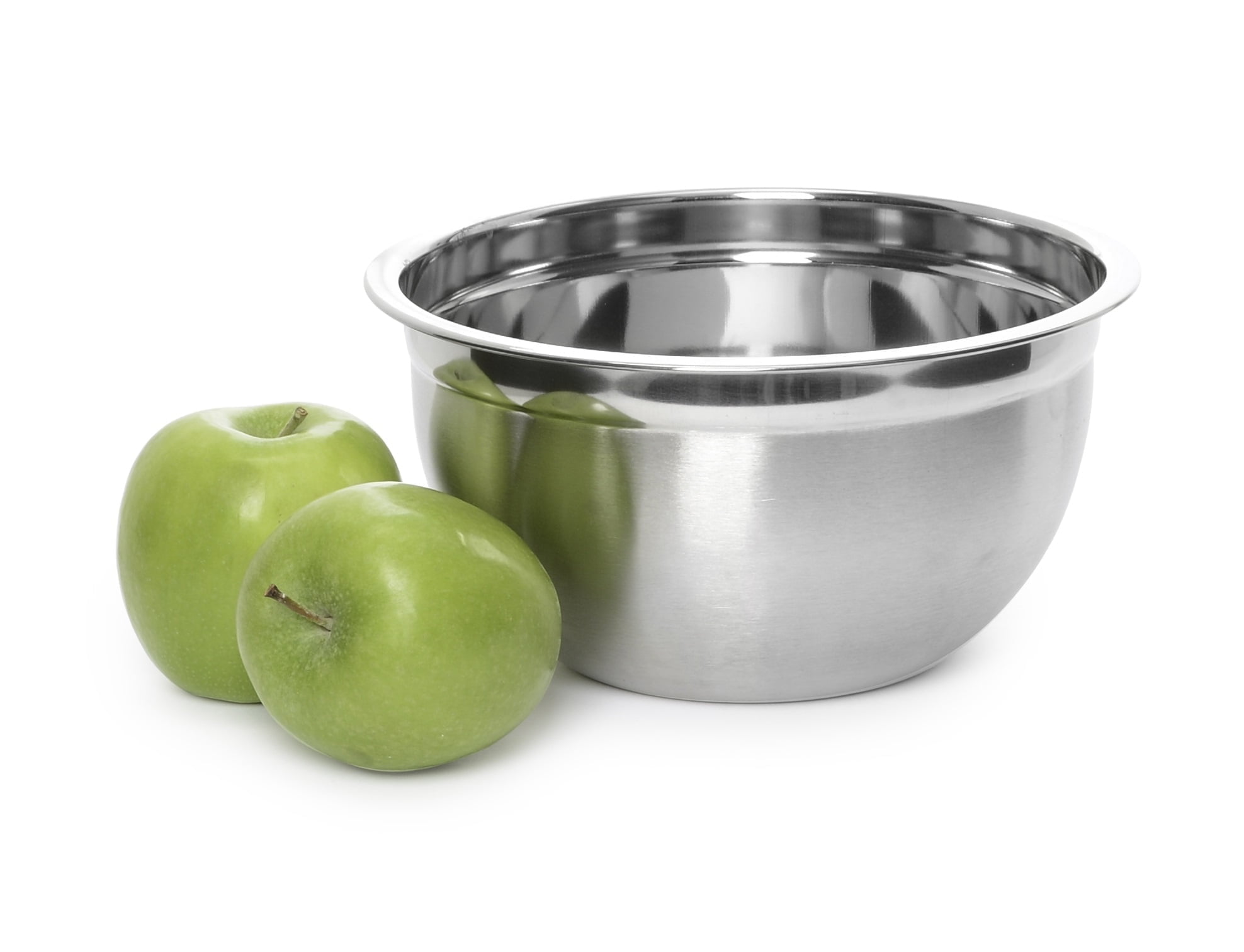 YBM Home Stainless Steel Deep Mixing Bowl 7 inches Diameter - Silver, 1 ...