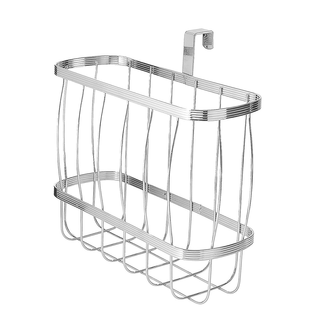 YBM Home Wire Storage, Over the Tank Magazine/Newspaper Rack, Metal ...
