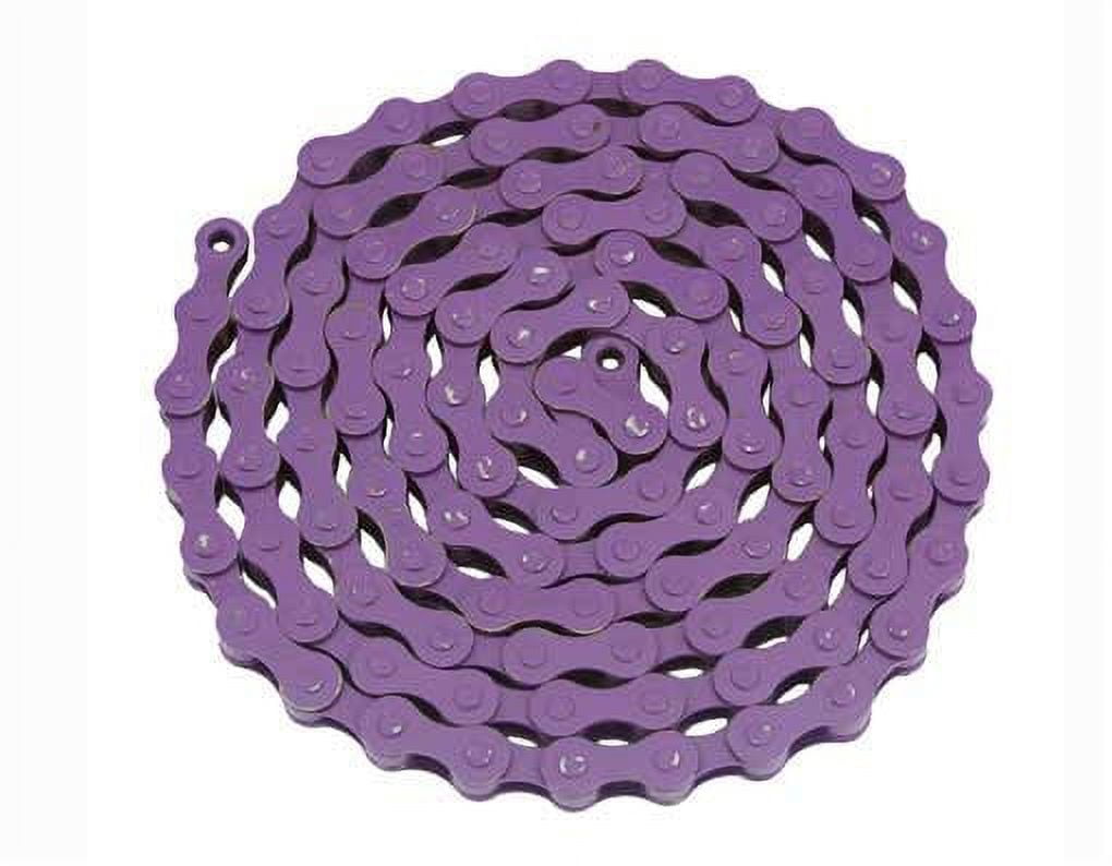 YBN Chain 1/2x1/8x112 Purple. for bicycle Chain, bike chain, lowrider ...