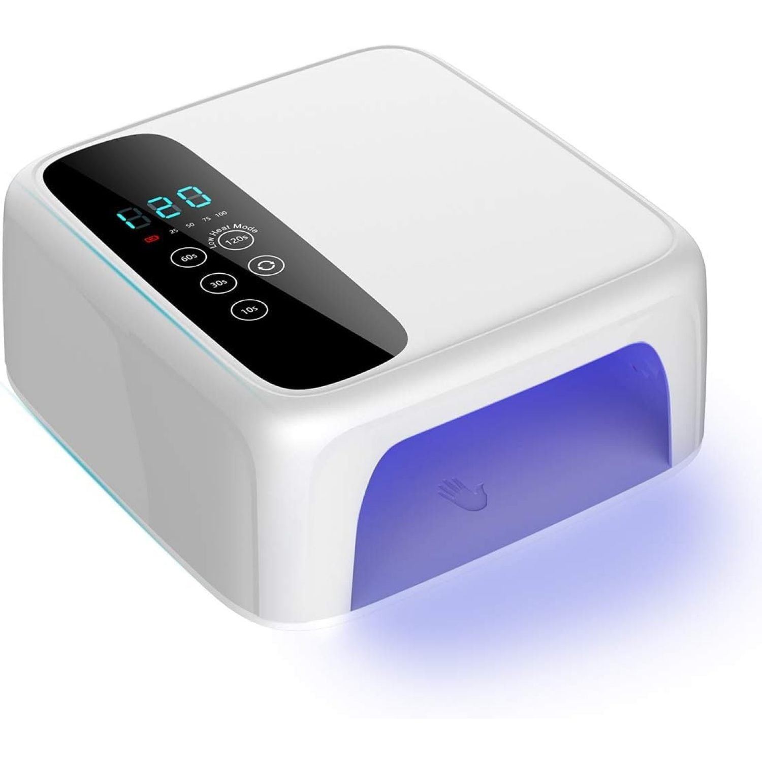 YBQF Cordless Led Nail Lamp, Nail Dryer, 72W Rechargeable Led Nail ...