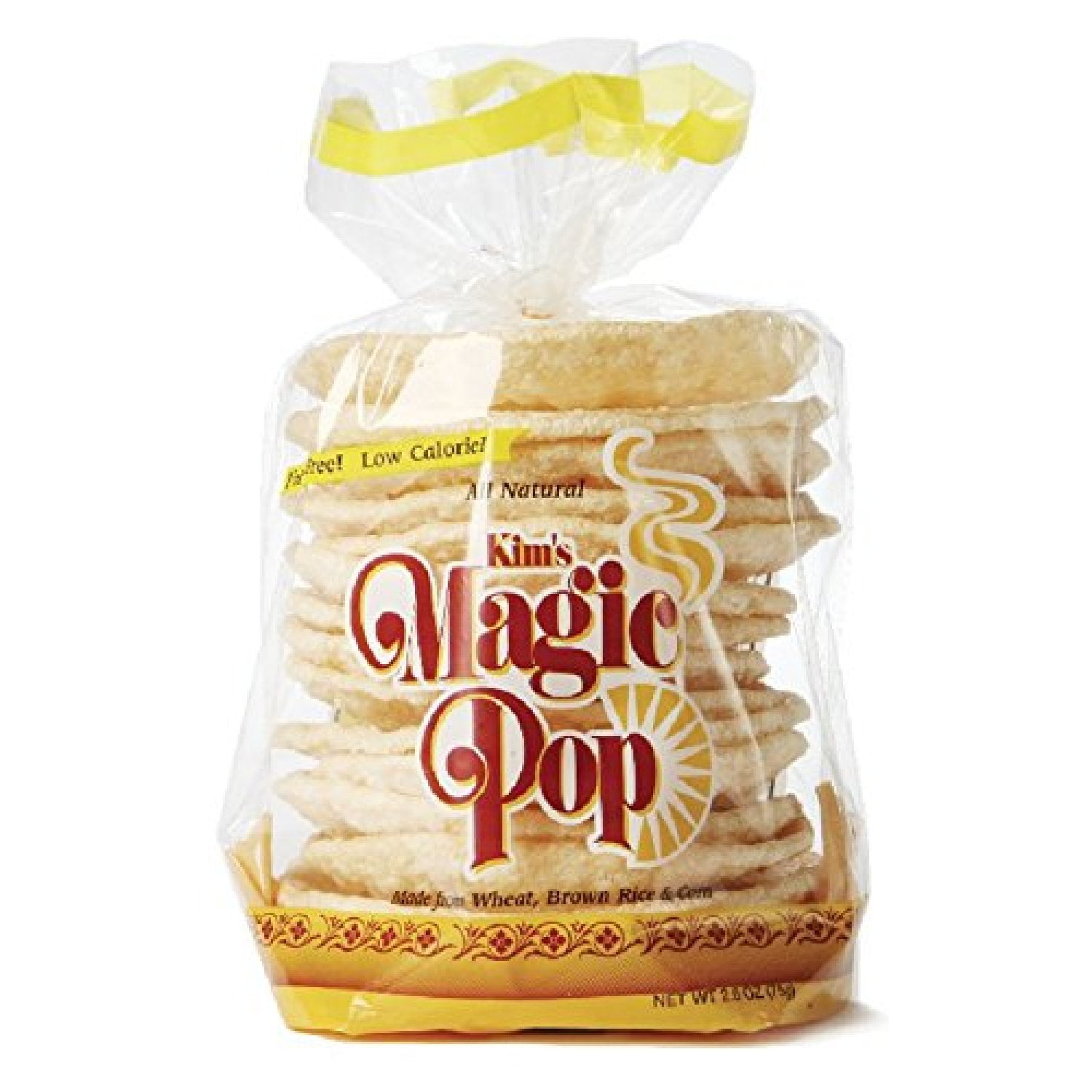 YBQF Freshly Popped Rice Cakes | Keto, Vegan | Original Flavor | 6 Bags ...