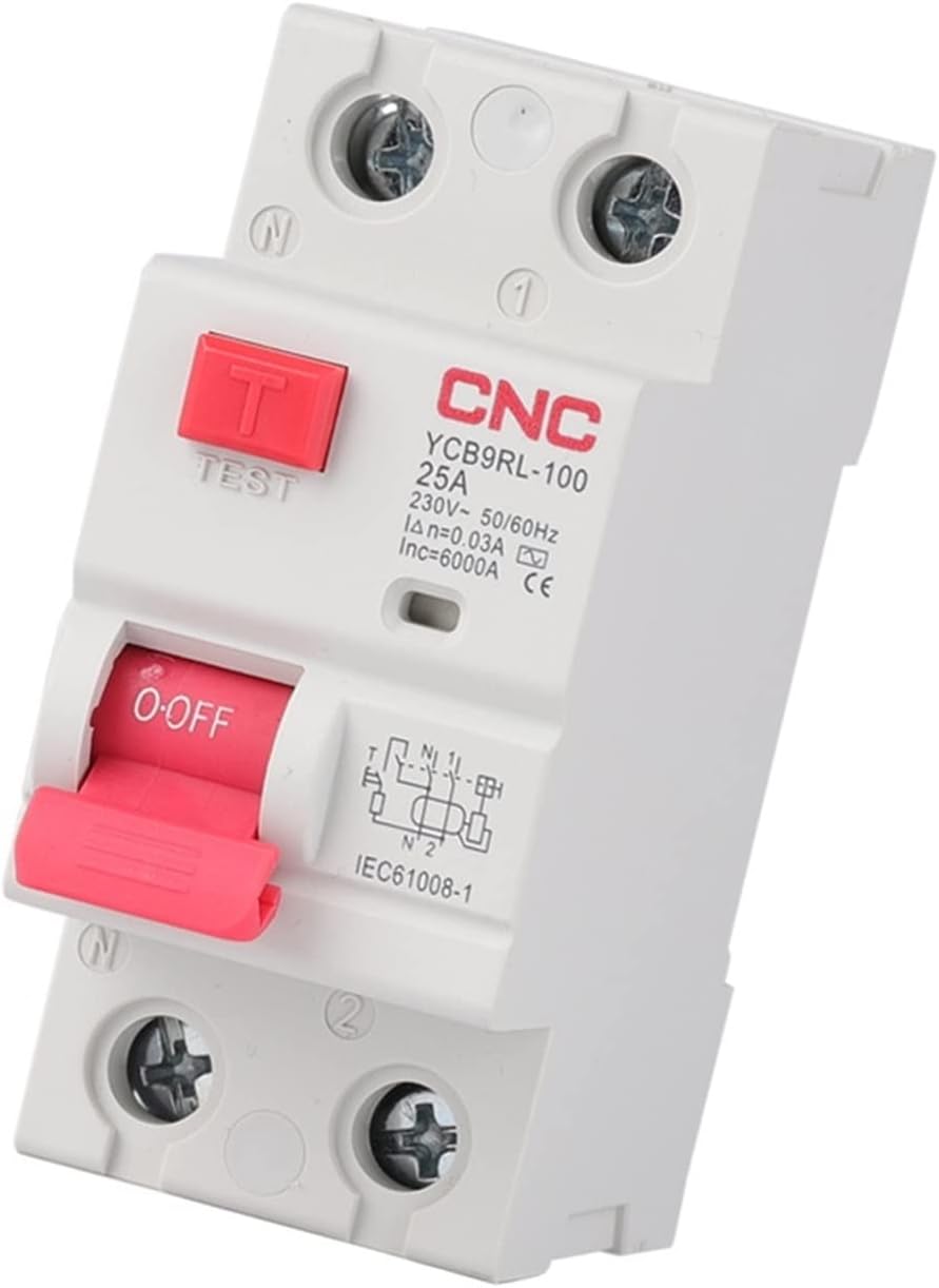 YCB9RL-100 230V 50/60Hz RCCB MCB 30mA Residual Current Circuit Breaker ...
