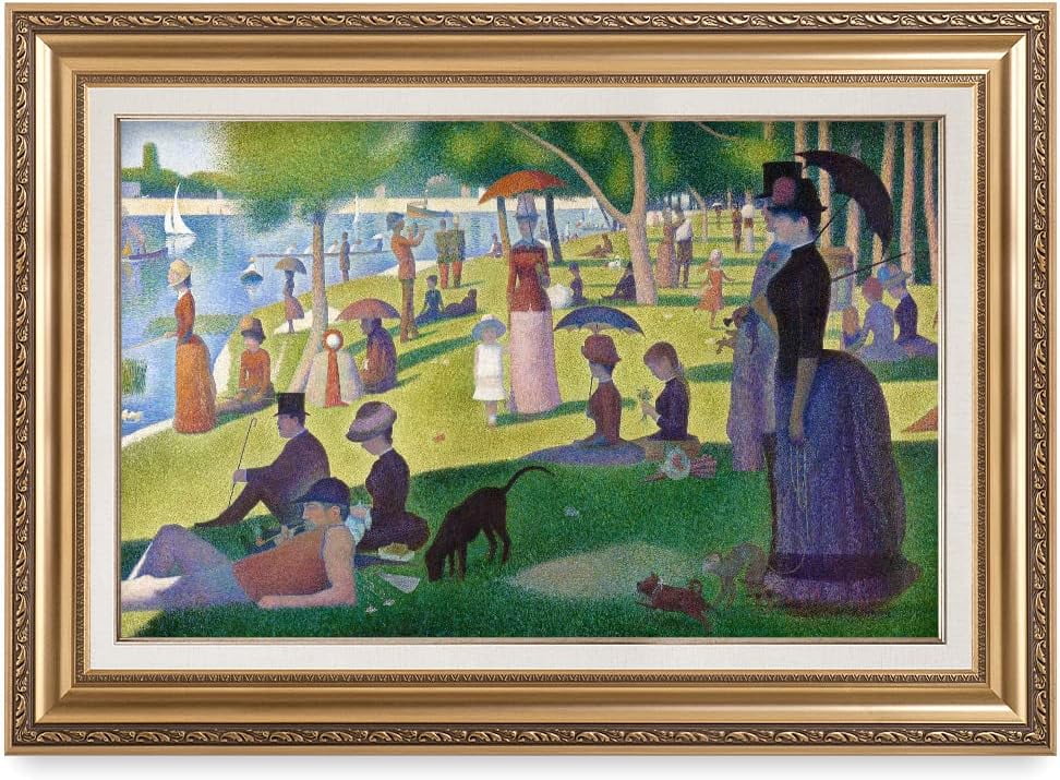 YCCJ-- A Sunday on La Grande Jatte by Georges Seurat. World Famous ...