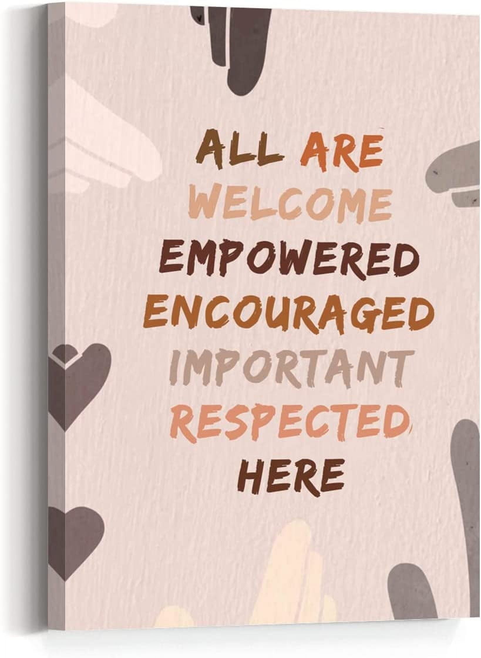 YCCJ-Diversity Posters for Classroom,Inspirational Diversity Wall Art ...