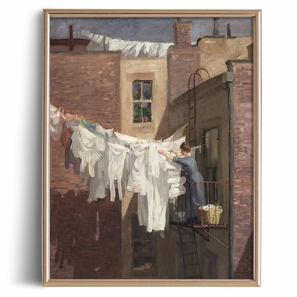 YCCJ-Farmhouse Laundry Picture 11 x 14 Art Print - Gift for Mother Her ...