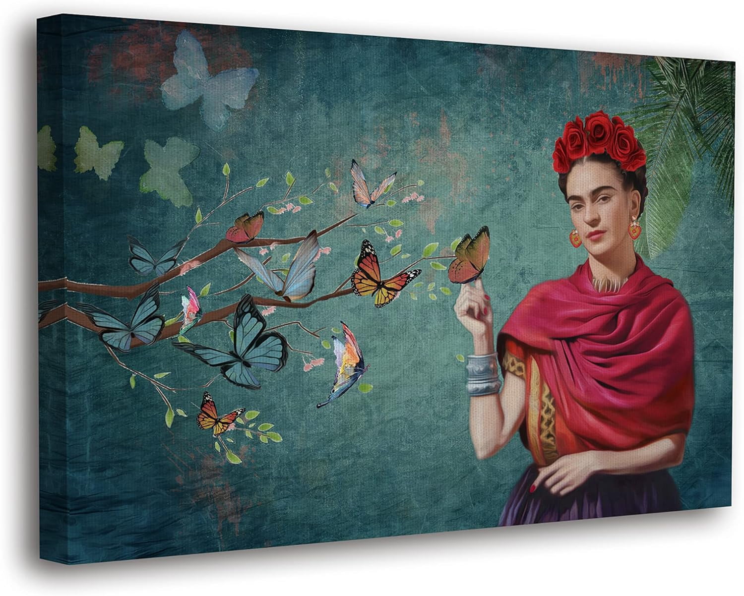 YCCJ-Frida Kahlo Wall Art Print, Home Decor Unframed Poster Wall Art ...