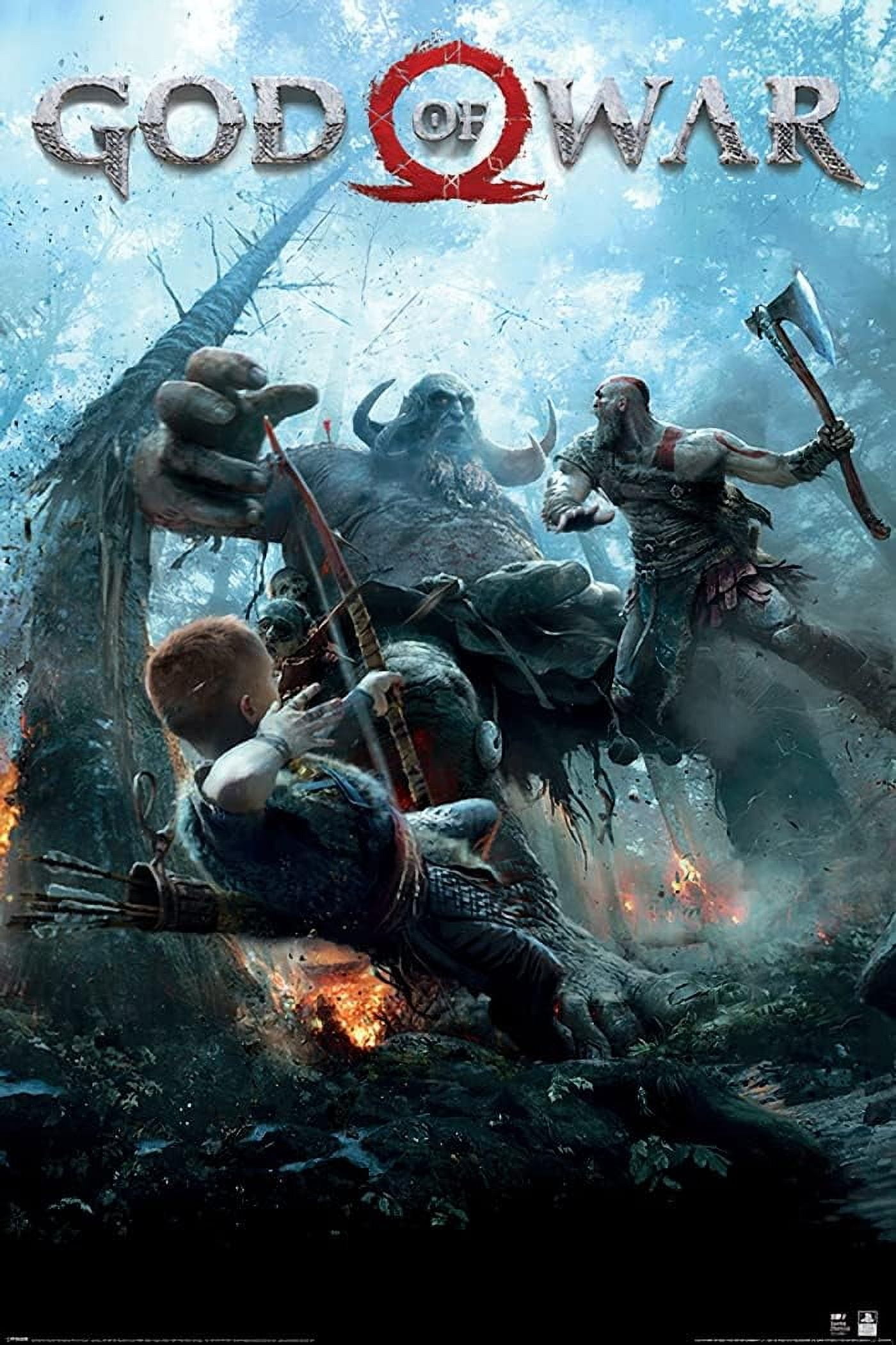 YCCJ-God Of War Gaming Poster (Size: 24" x 36") - Walmart.com