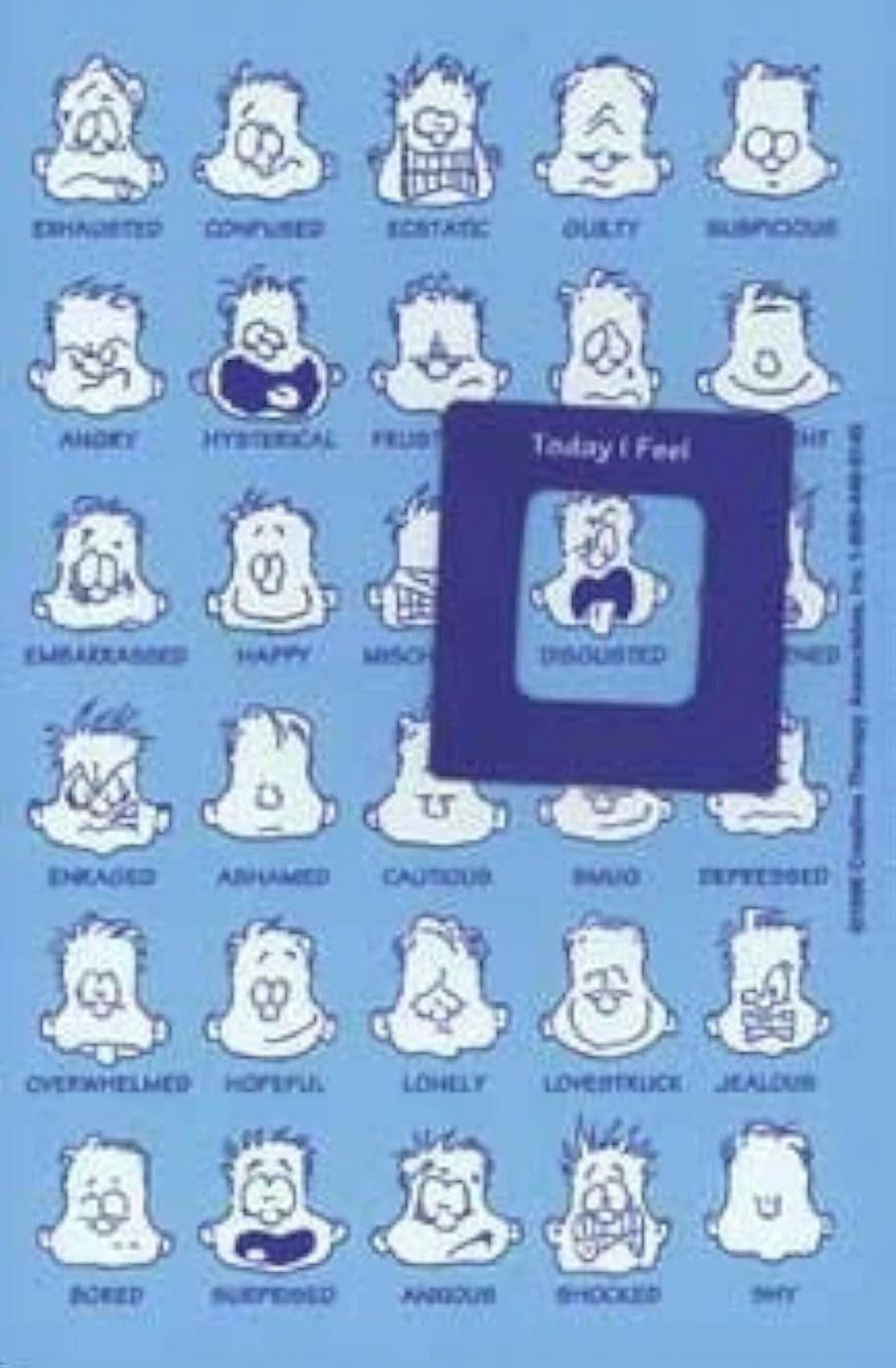 YCCJ-How are You Feeling Today? Emotions Magnet 4x6 - Walmart.com