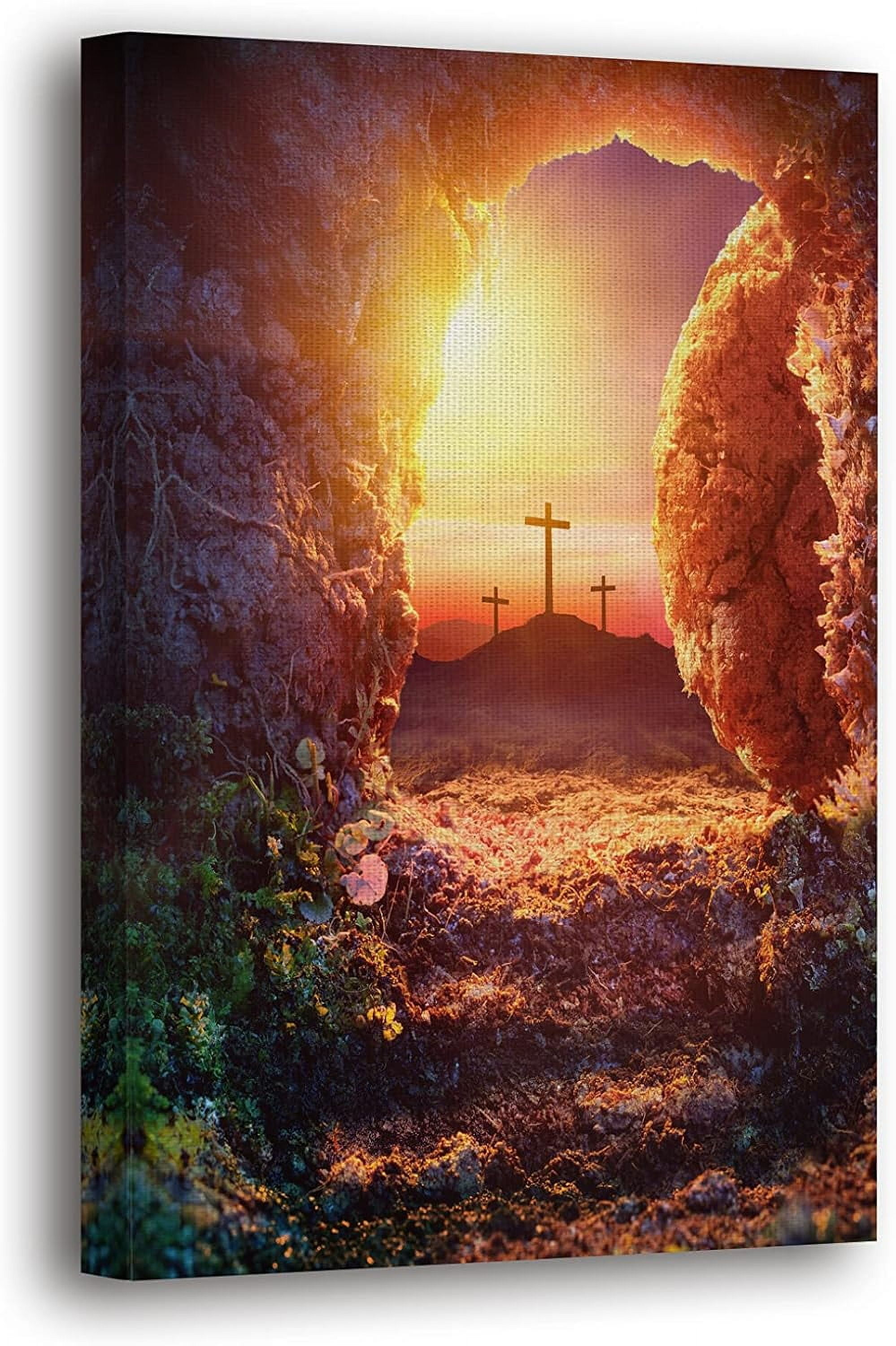 YCCJ-Jesus Wall Decor, Christian Cross Wall Home Posters, Judah ...