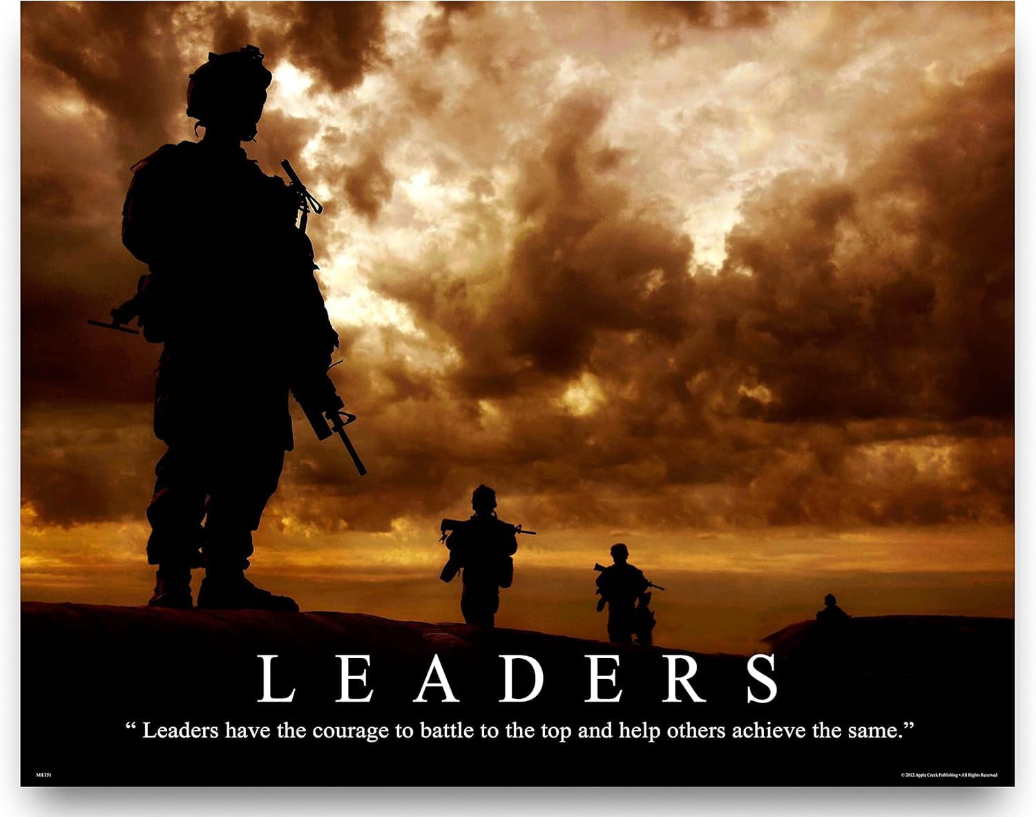 YCCJ-Military Motivational Poster Art Print 11x14 US Army Marines ...