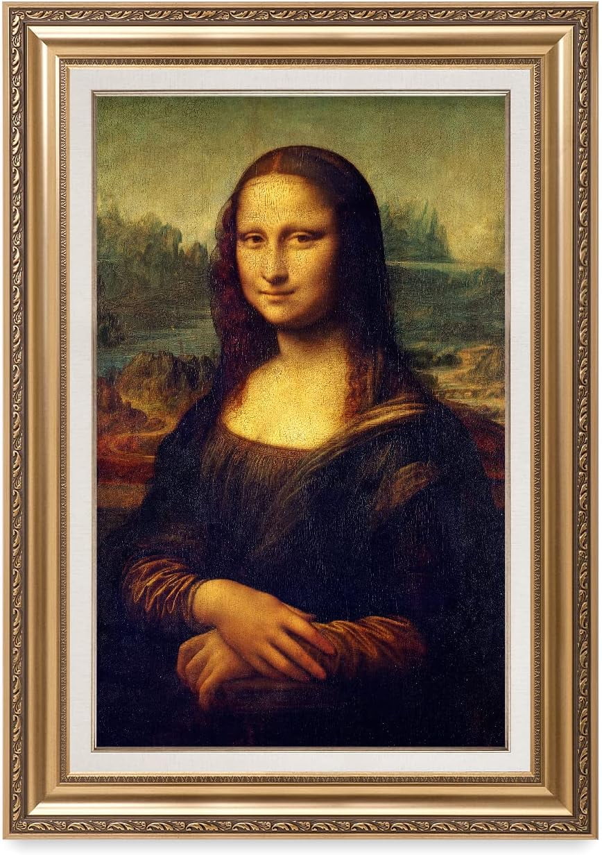 YCCJ-- Mona Lisa by Leonardo DaVinci. World Famous Painting ...