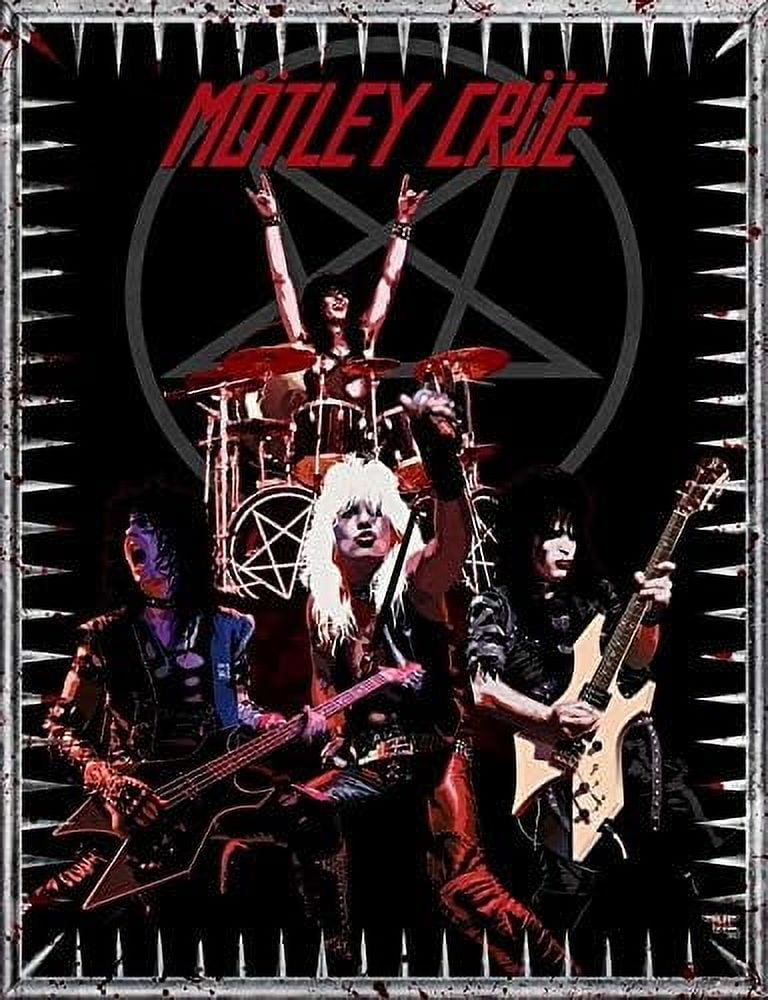 YCCJ-Motley Crue, an American Rock Band, Nikki Sixx, Tommy Lee, Vince ...