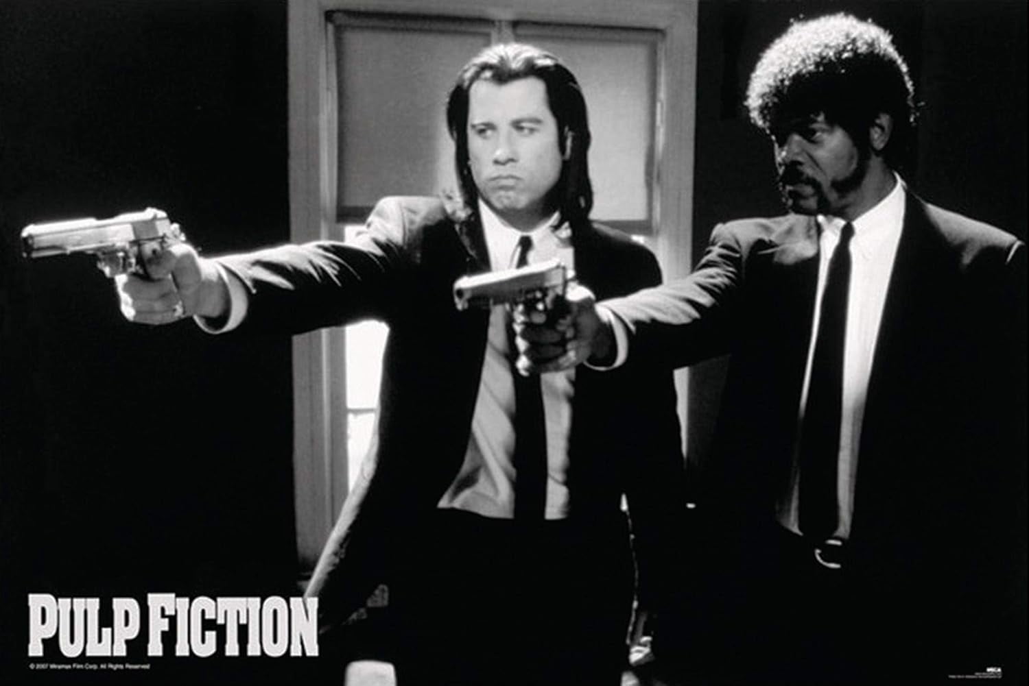 YCCJ-Pyramid America Pulp Fiction Duo Guns Vincent and Jules John ...