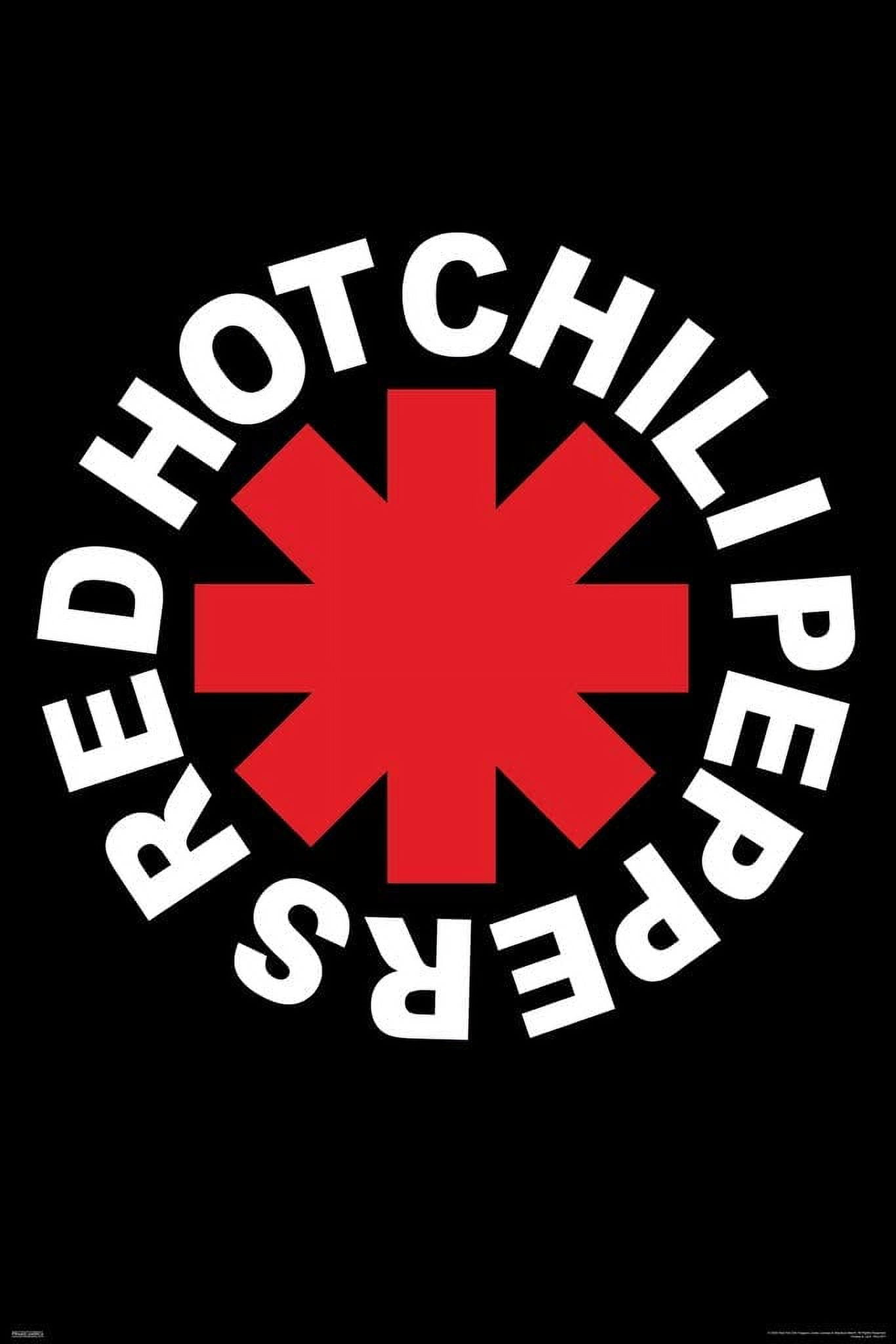 YCCJ-Red Hot Chili Peppers Logo Maxi Poster 61 cm x 91.5 cm - Walmart.com