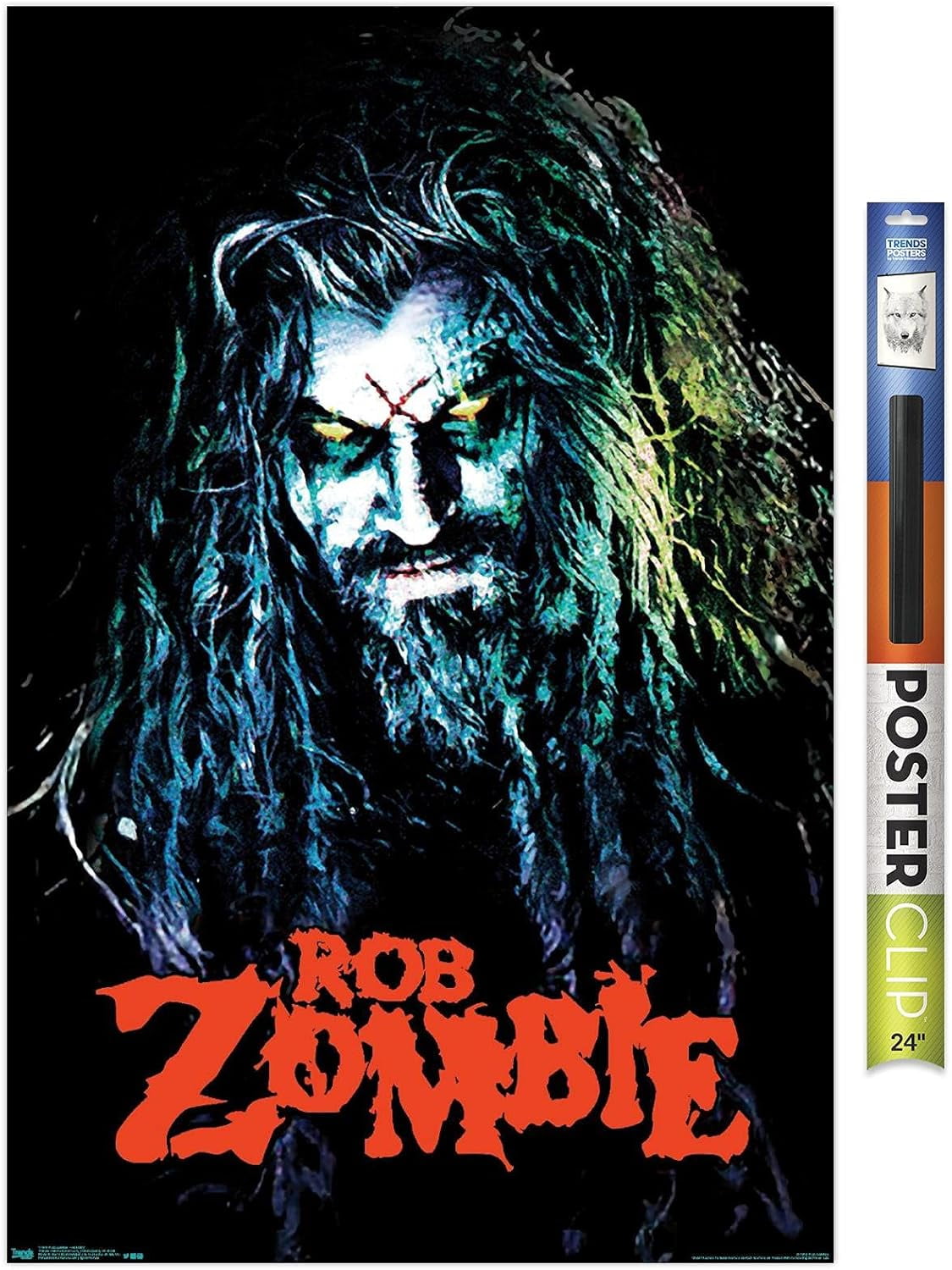 YCCJ-Rob Zombie - Hellbilly Wall Poster, 22.375" x 34", Premium Poster ...