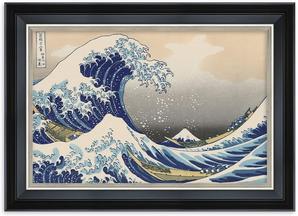 YCCJ-- The Great Wave off Kanagawa by Katsushika Hokusai. Classical ...