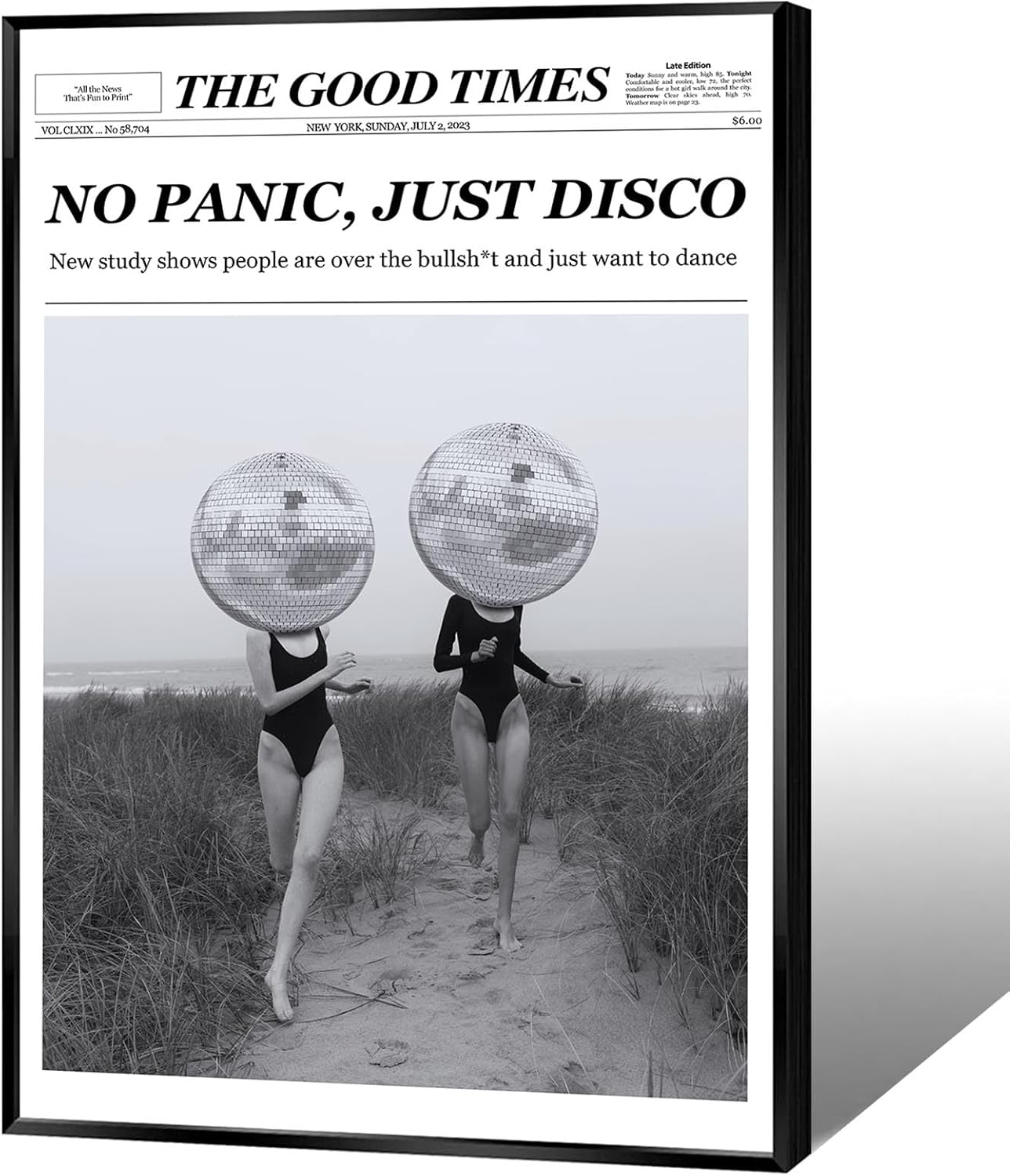 YCCJ-Vintage Disco The Good Times Posters Y2k Trendy Aesthetic Headline ...