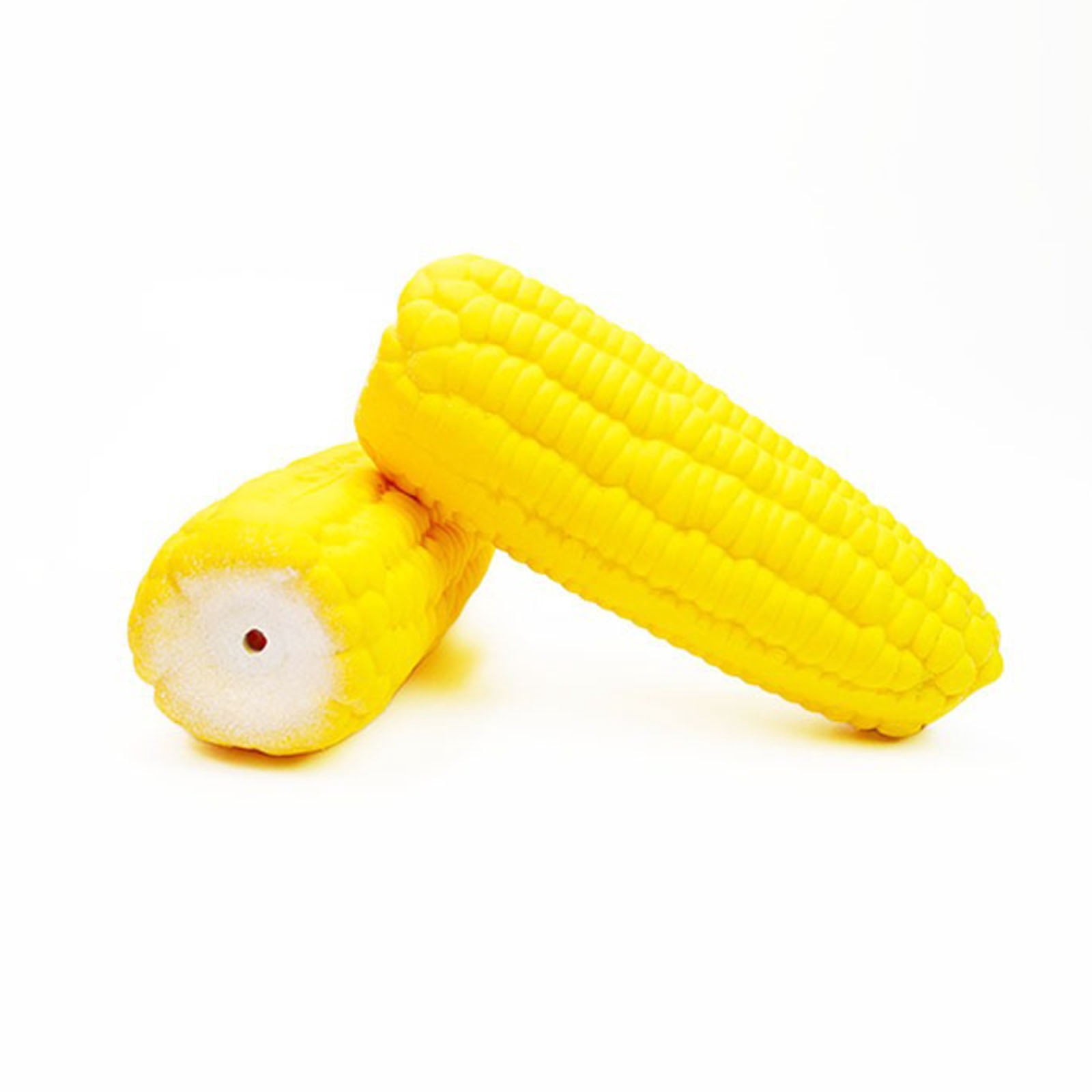 YCCMML Corn Dog Toy, Interactive Squeaky & Chew Resistant Cob Shaped ...